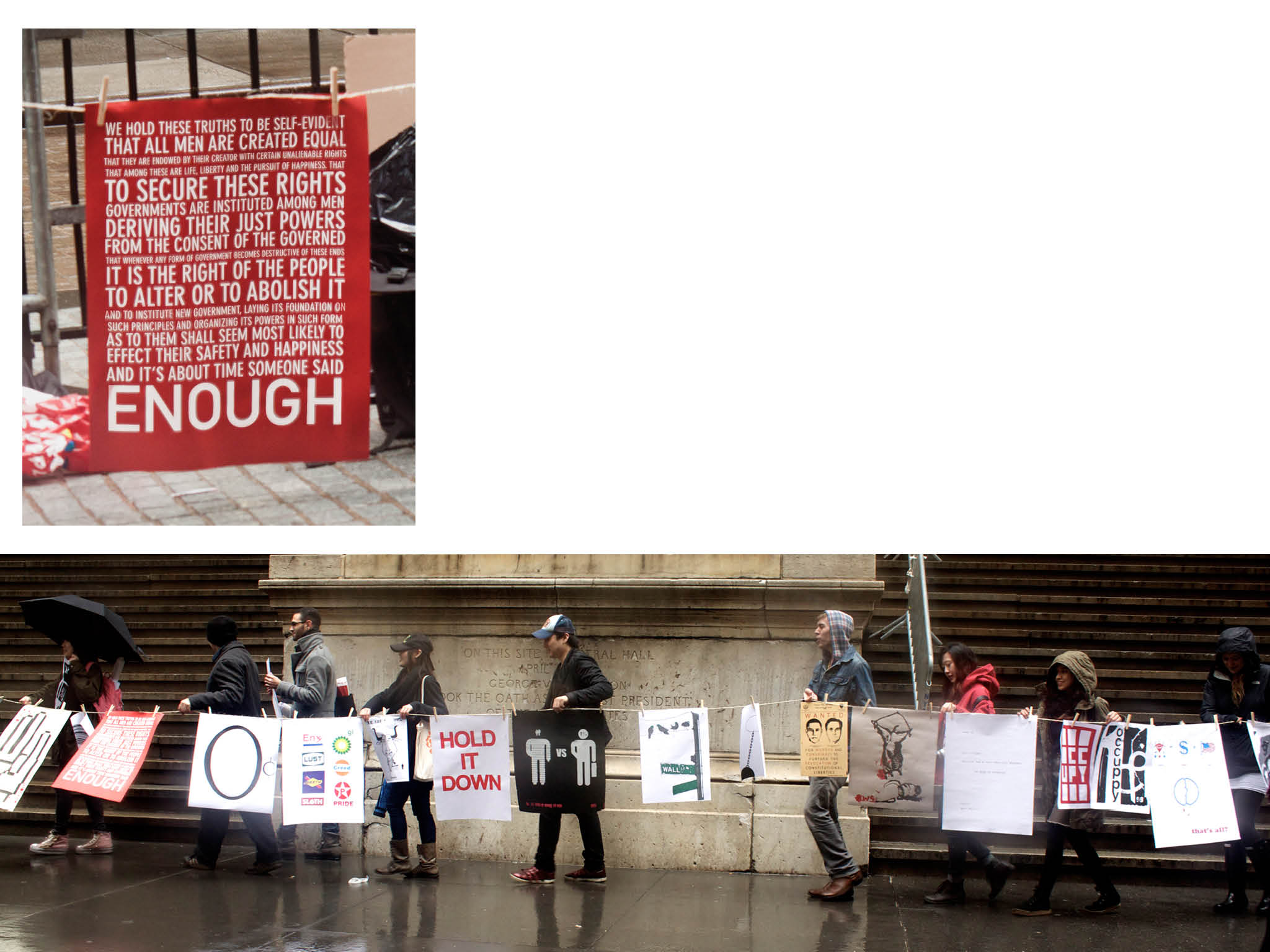 Occupy Wall Street by Nicolette Cantillo – SVA Design