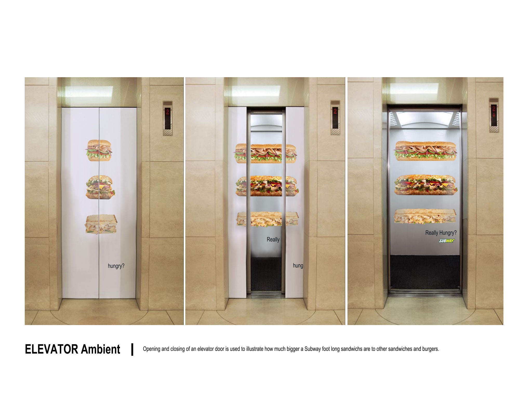 Subway Elevator Ad by Jisun Lee – SVA Design