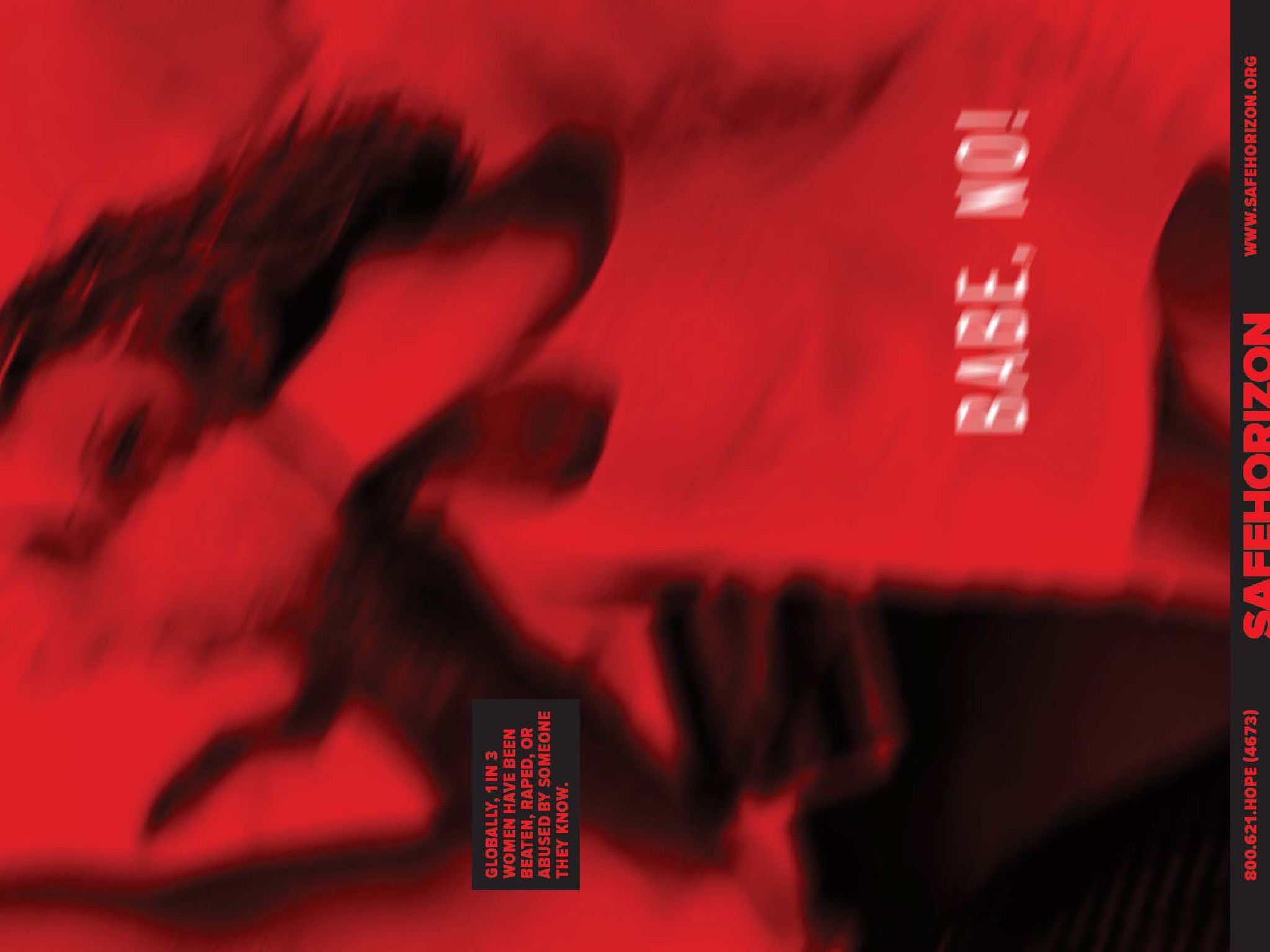 Safe Horizon Print Campaign by Zipeng Zhu – SVA Design