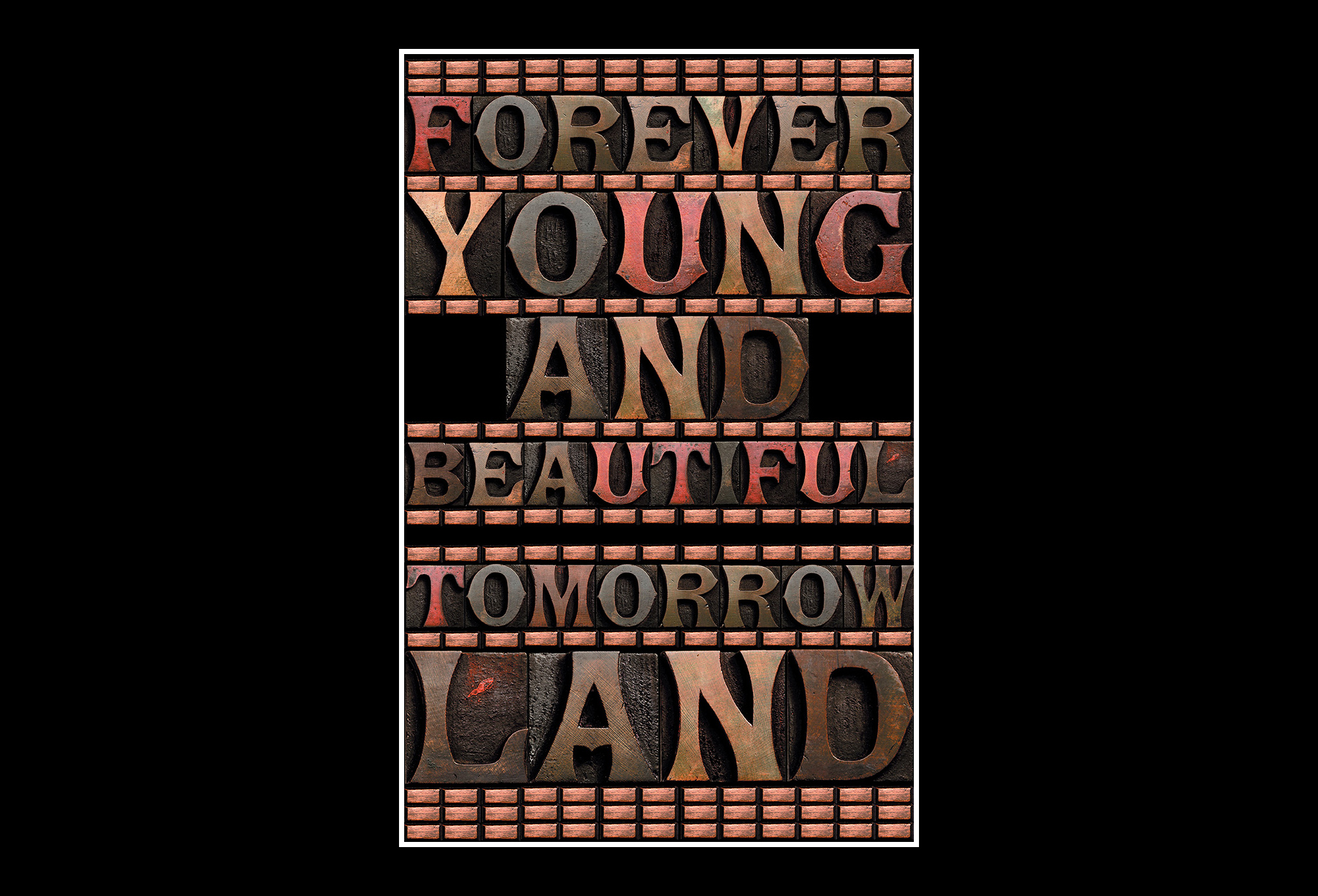 Wood Type Posters by In Joon Jung – SVA Design