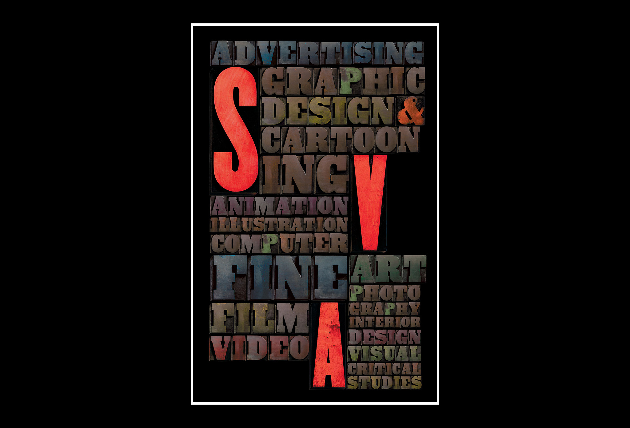 Wood Type Posters by In Joon Jung – SVA Design