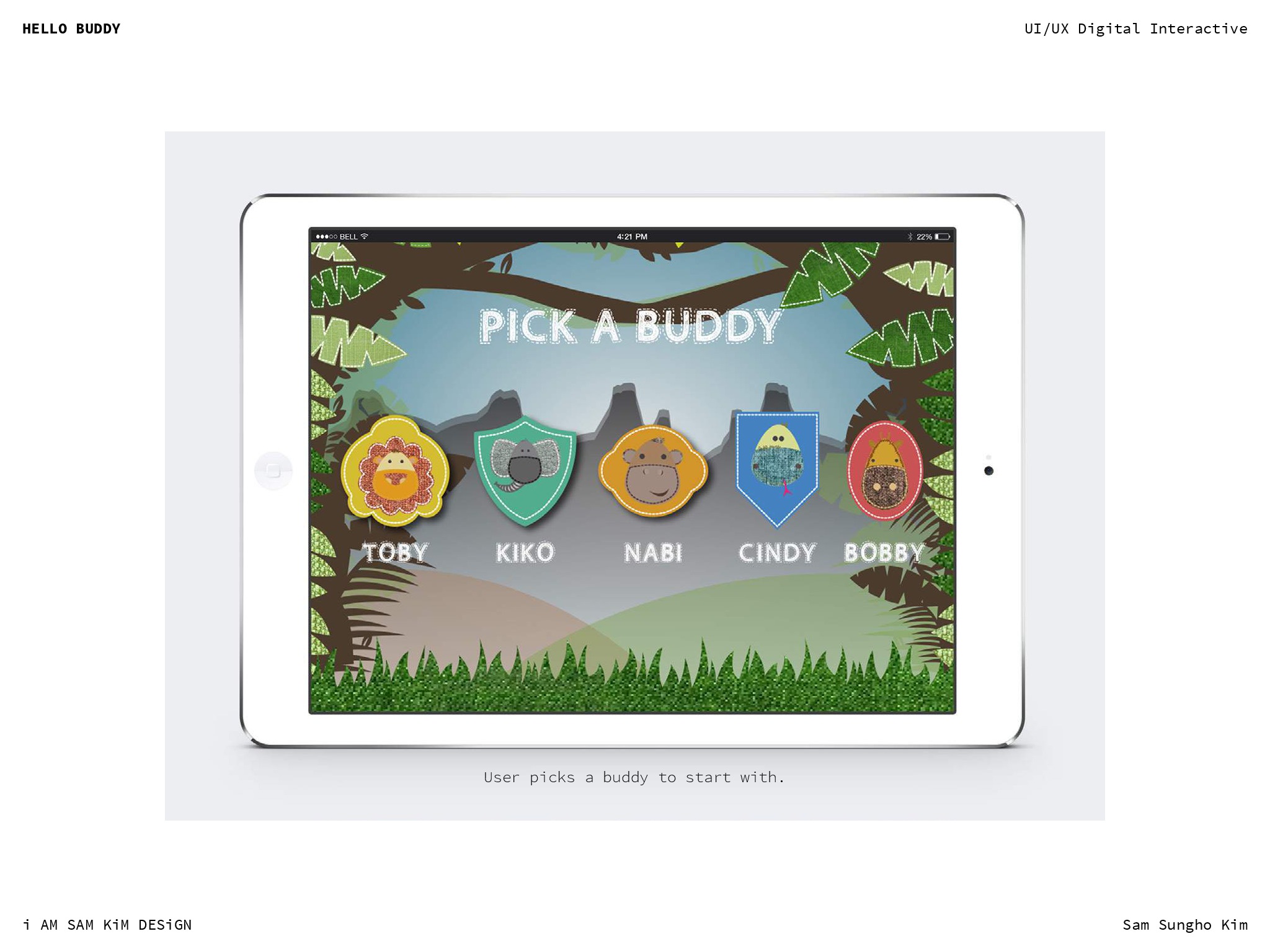 HELLO BUDDY by Sam Kim – SVA Design