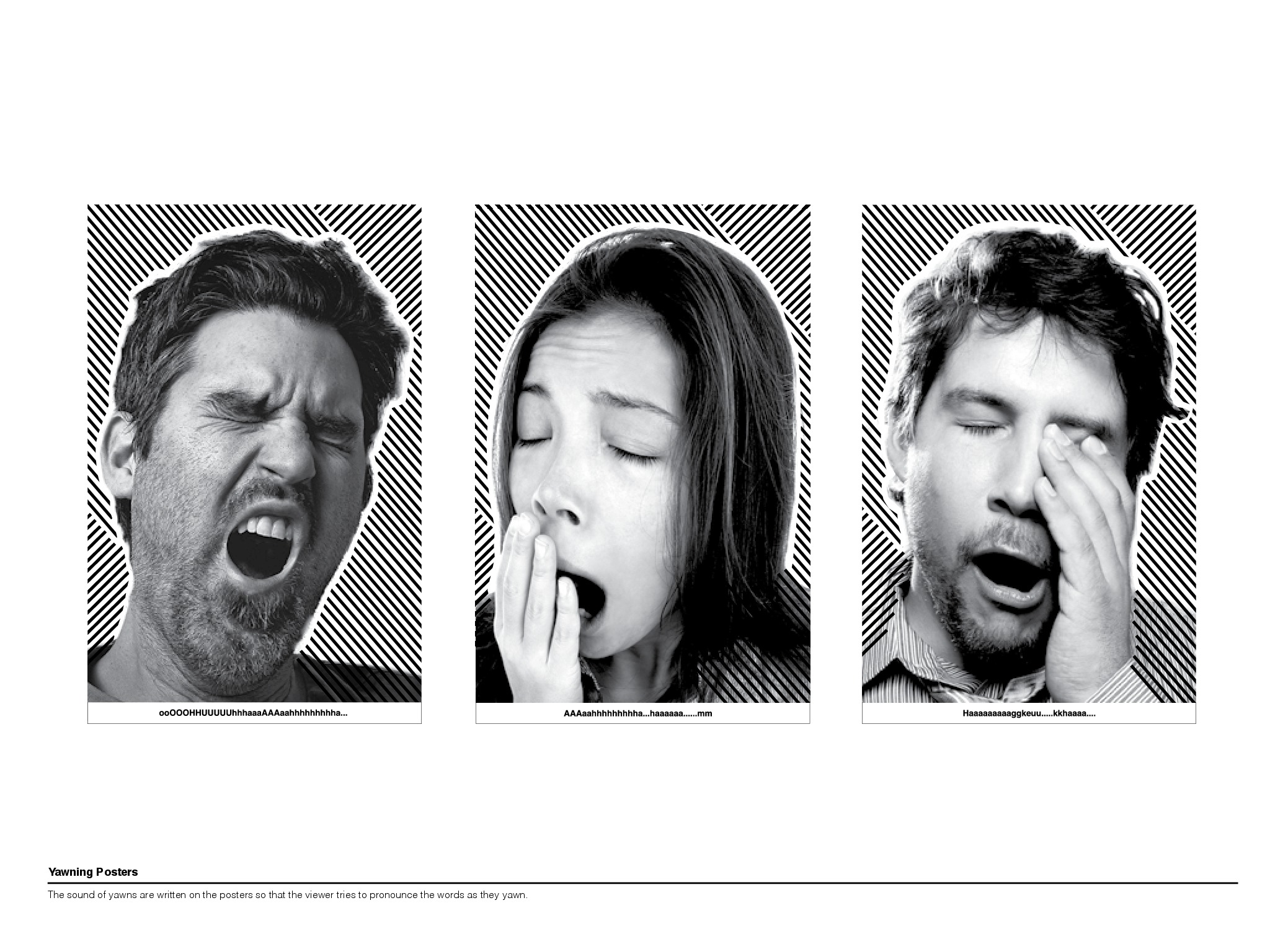 Yawning Posters by Haseul Jang – SVA Design