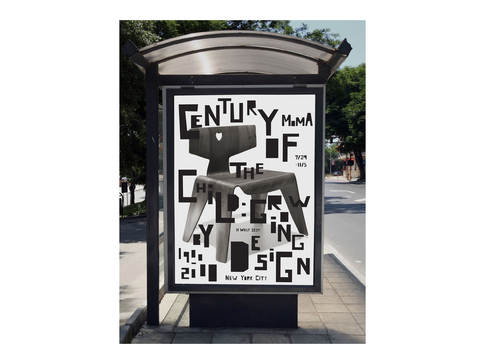 MoMA Exhibition Poster Series by Rachel Ake – SVA Design