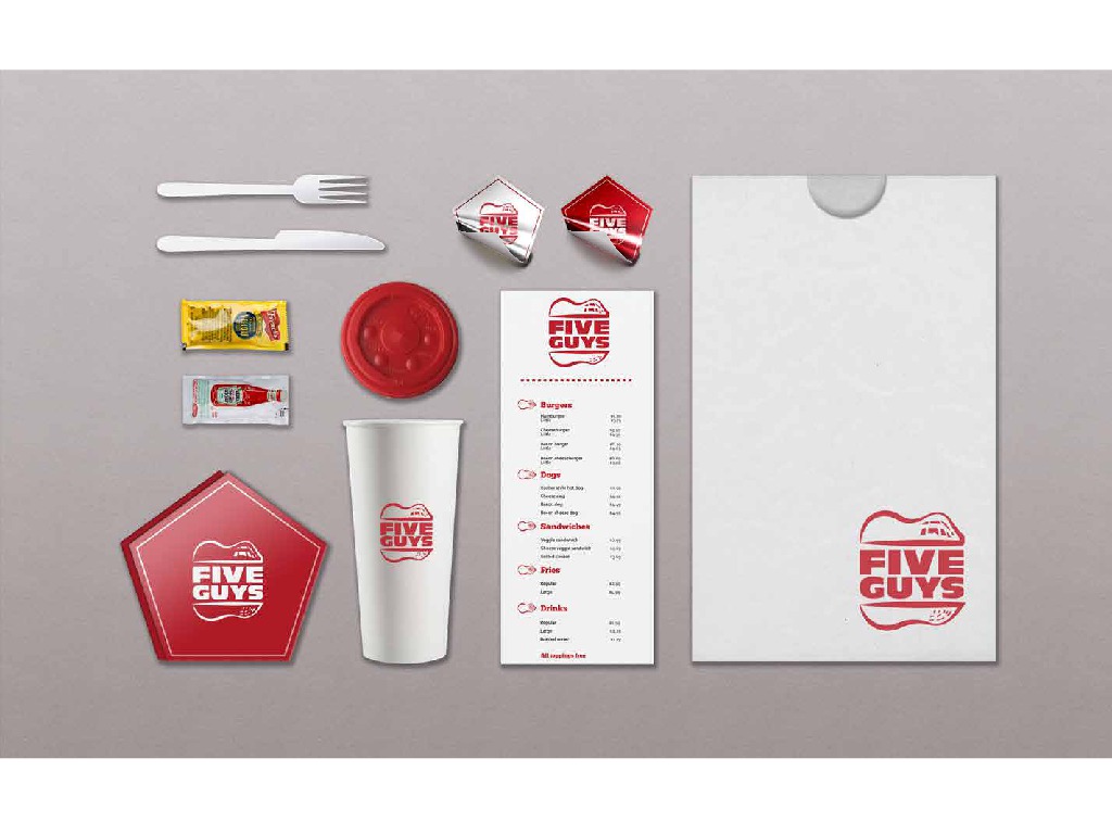 Five Guys Re-Branding by youngyoun Kim – SVA Design