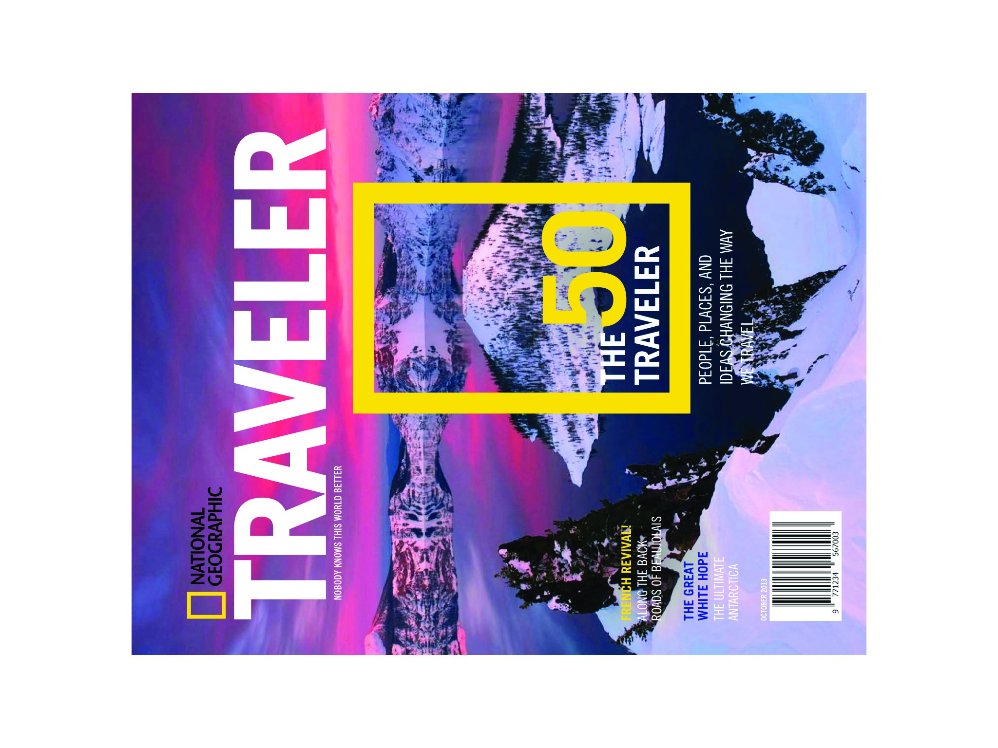 National Geographic Traveler Rebranding by Saebom Bae – SVA Design