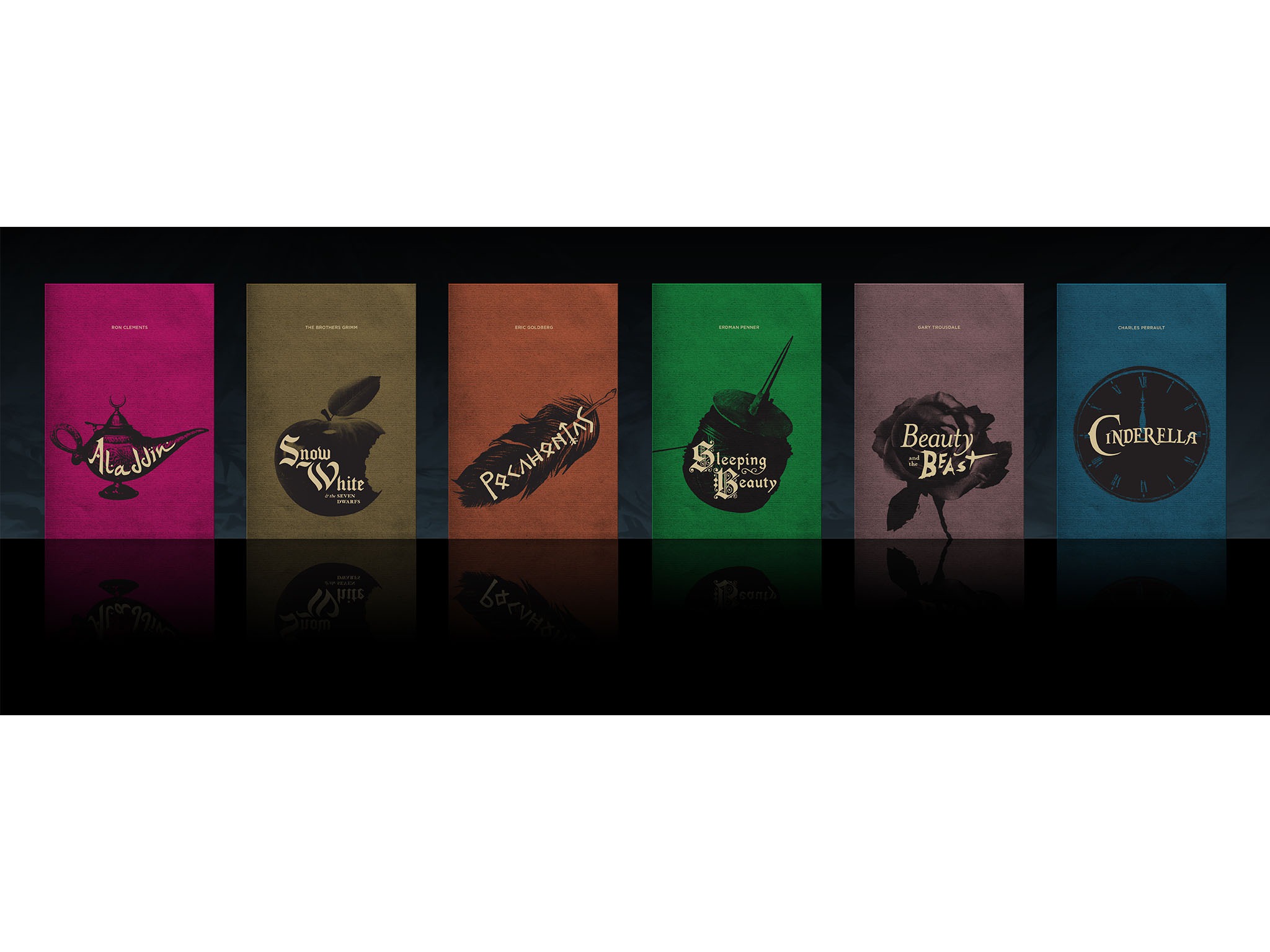 Disney Book Covers by Rhonny Tufino – SVA Design