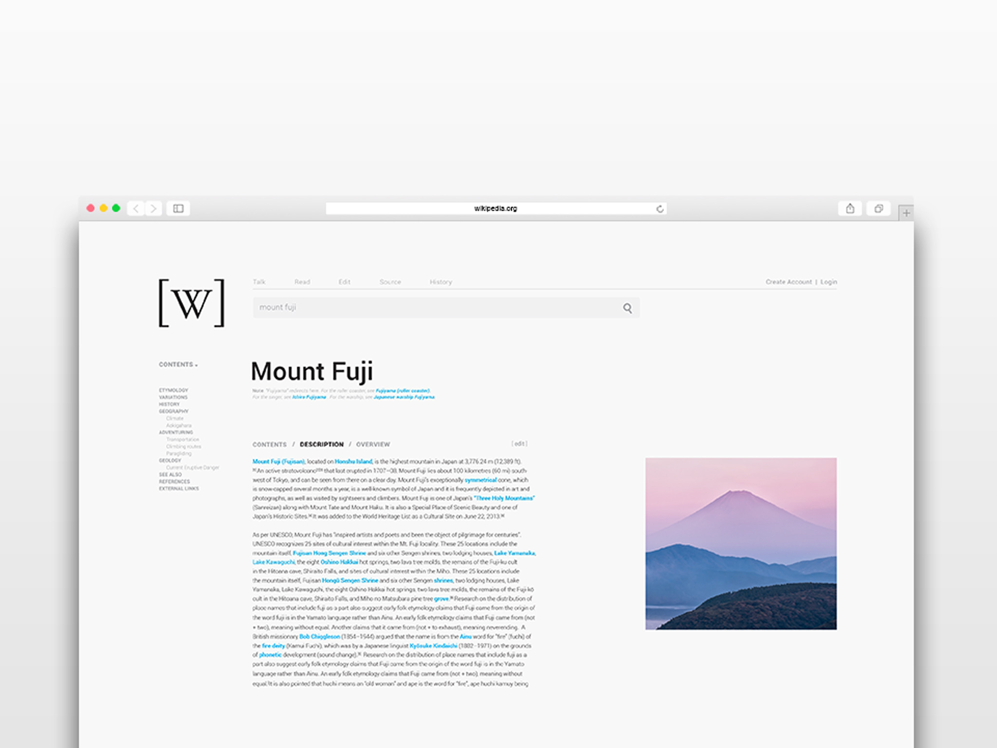 Wikipedia Redesigned by Annie Zhang – SVA Design