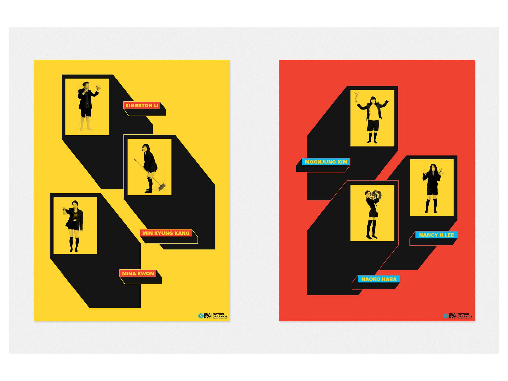 Motion Screening Posters by Enle Li – SVA Design