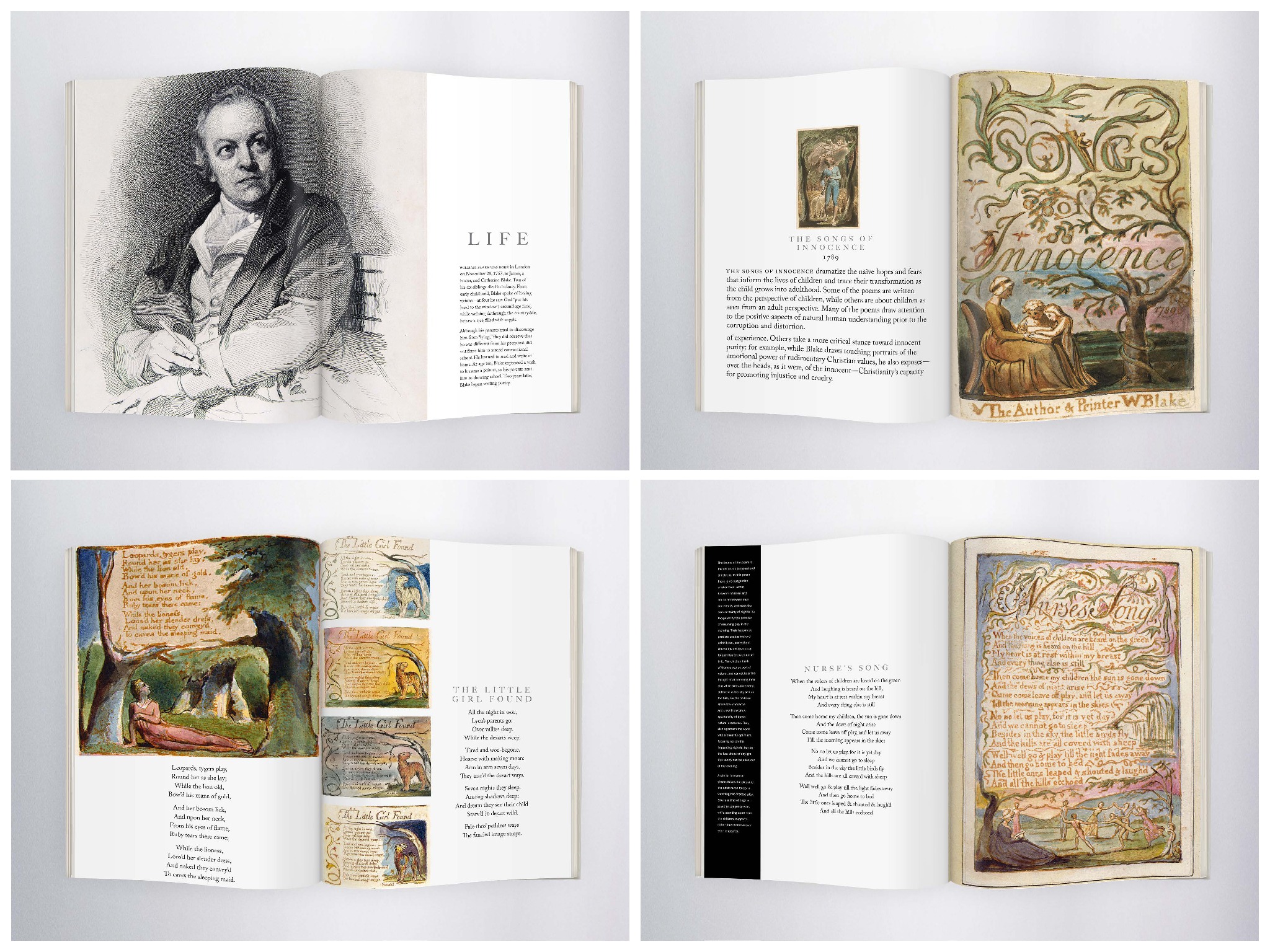 William Blake book design by Pablo Tafur – SVA Design