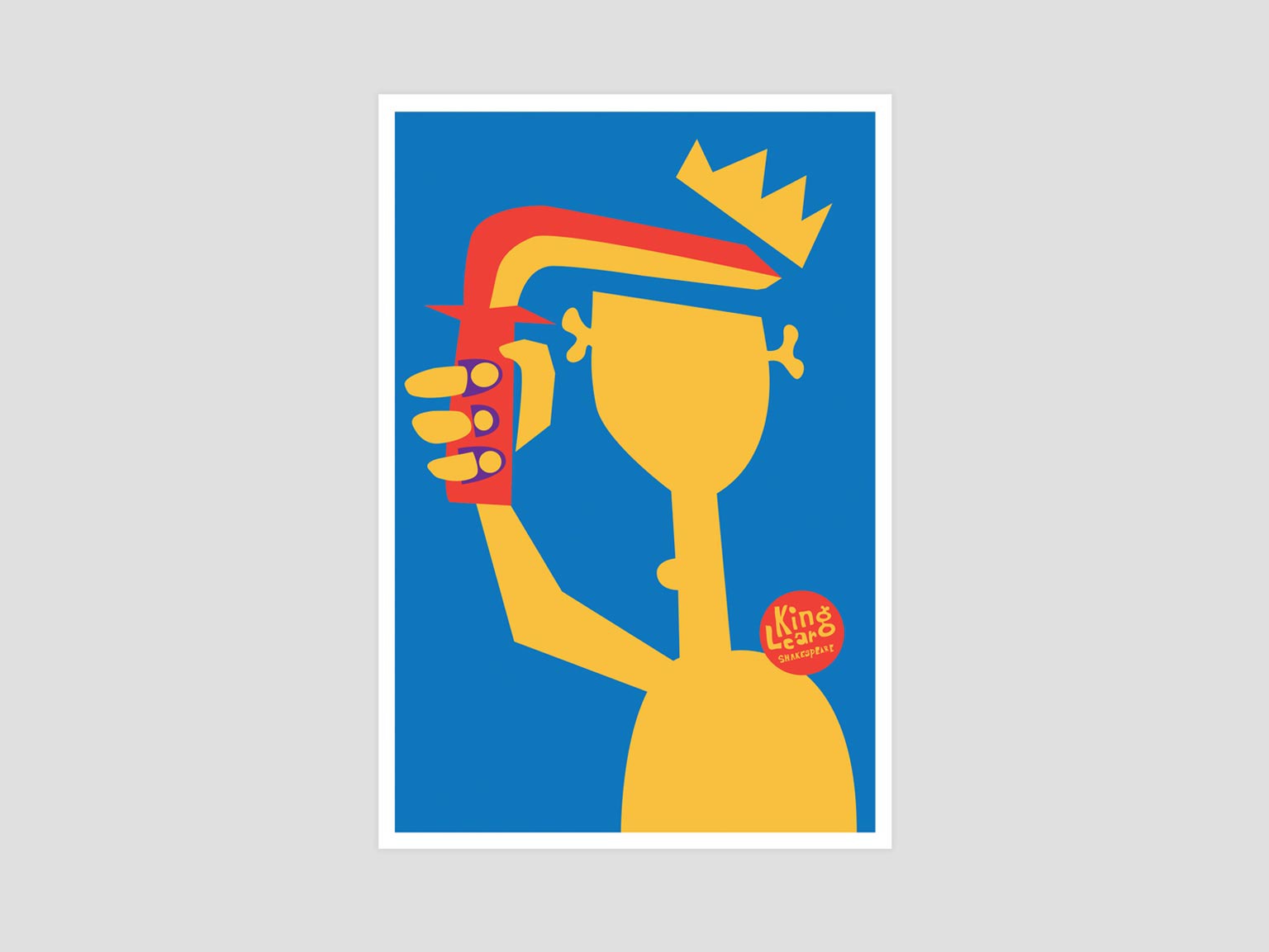 King Lear Posters by Zak Tebbal – SVA Design