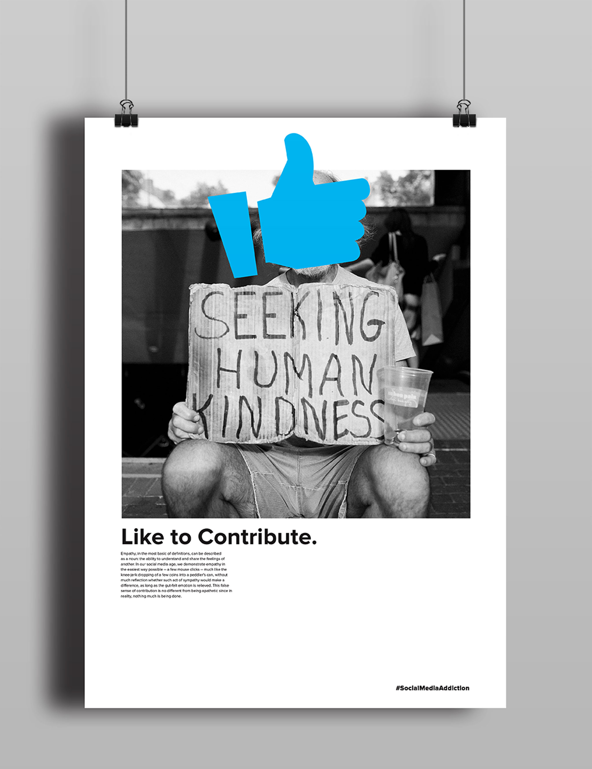 PSA Posters: #SocialMediaAddiction by Annie Zhang – SVA Design