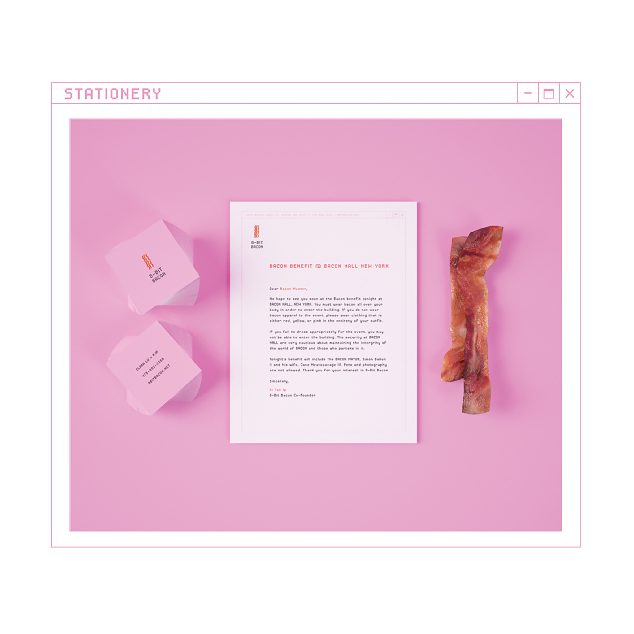 8-bit Bacon by Ki Yan Ip – SVA Design