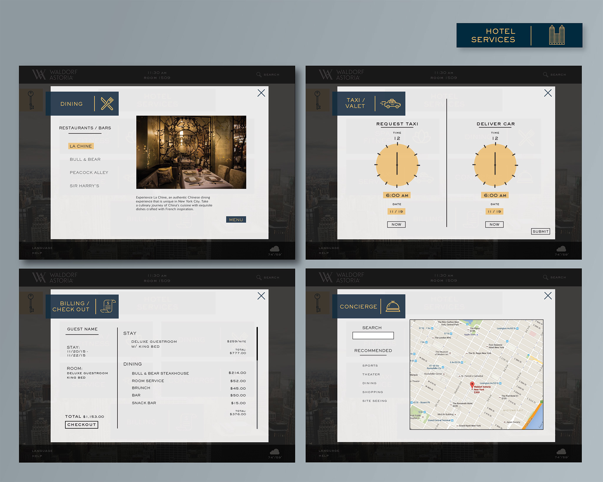 Digital Concierge App by Christopher Patitucci – SVA Design