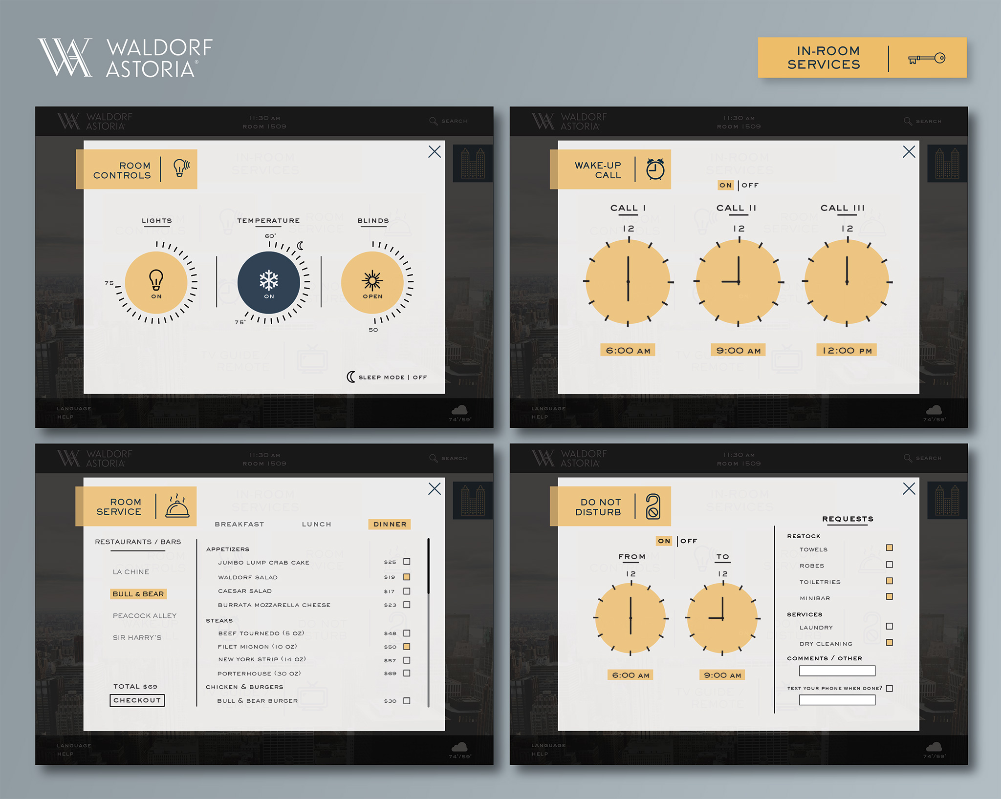 Digital Concierge App by Christopher Patitucci – SVA Design