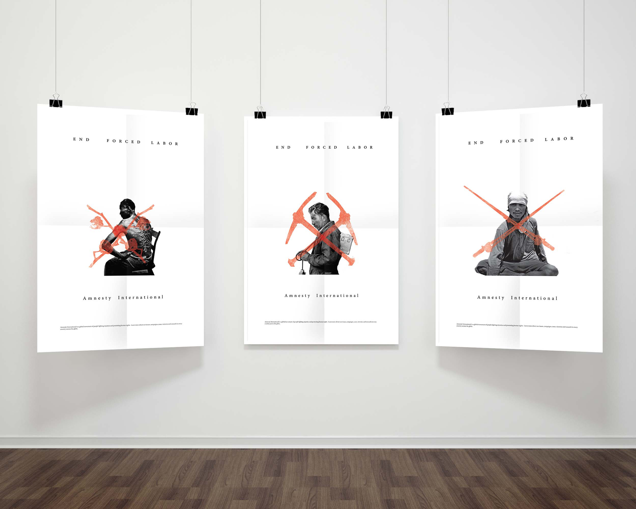 Forced Labor Posters by Gregory Brock – SVA Design