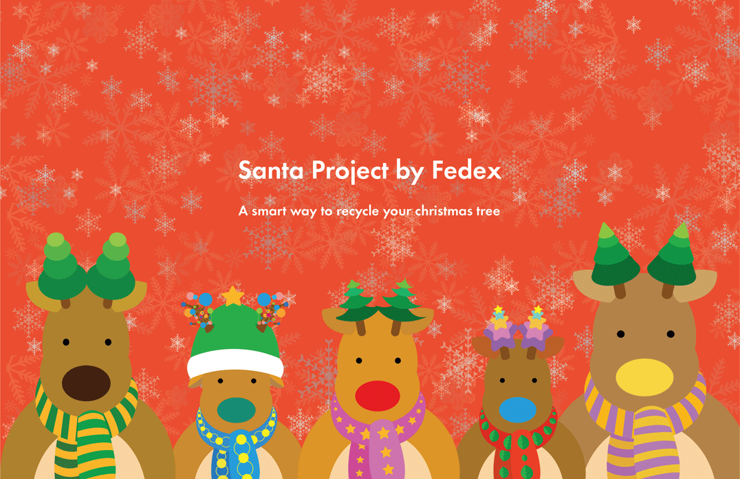 Santa Project for Fedex by Haoyang Zhang – SVA Design