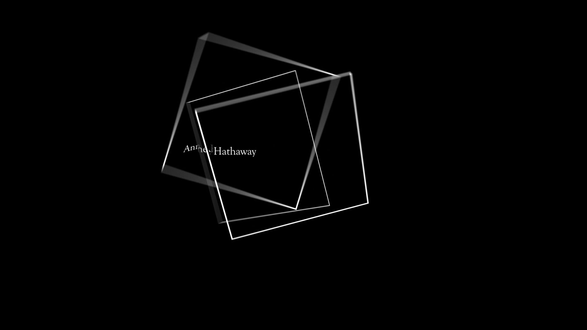 Interstellar Title Sequence by Rhea Lelina Manglapus – SVA Design