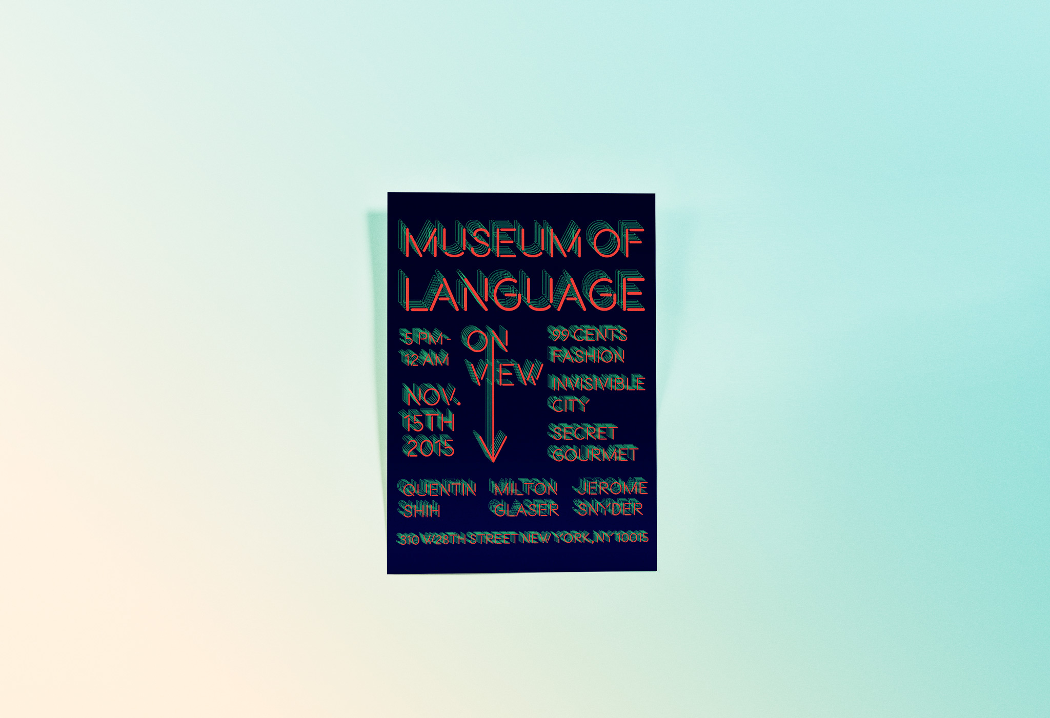 Museum of Language by Sihan Zou – SVA Design