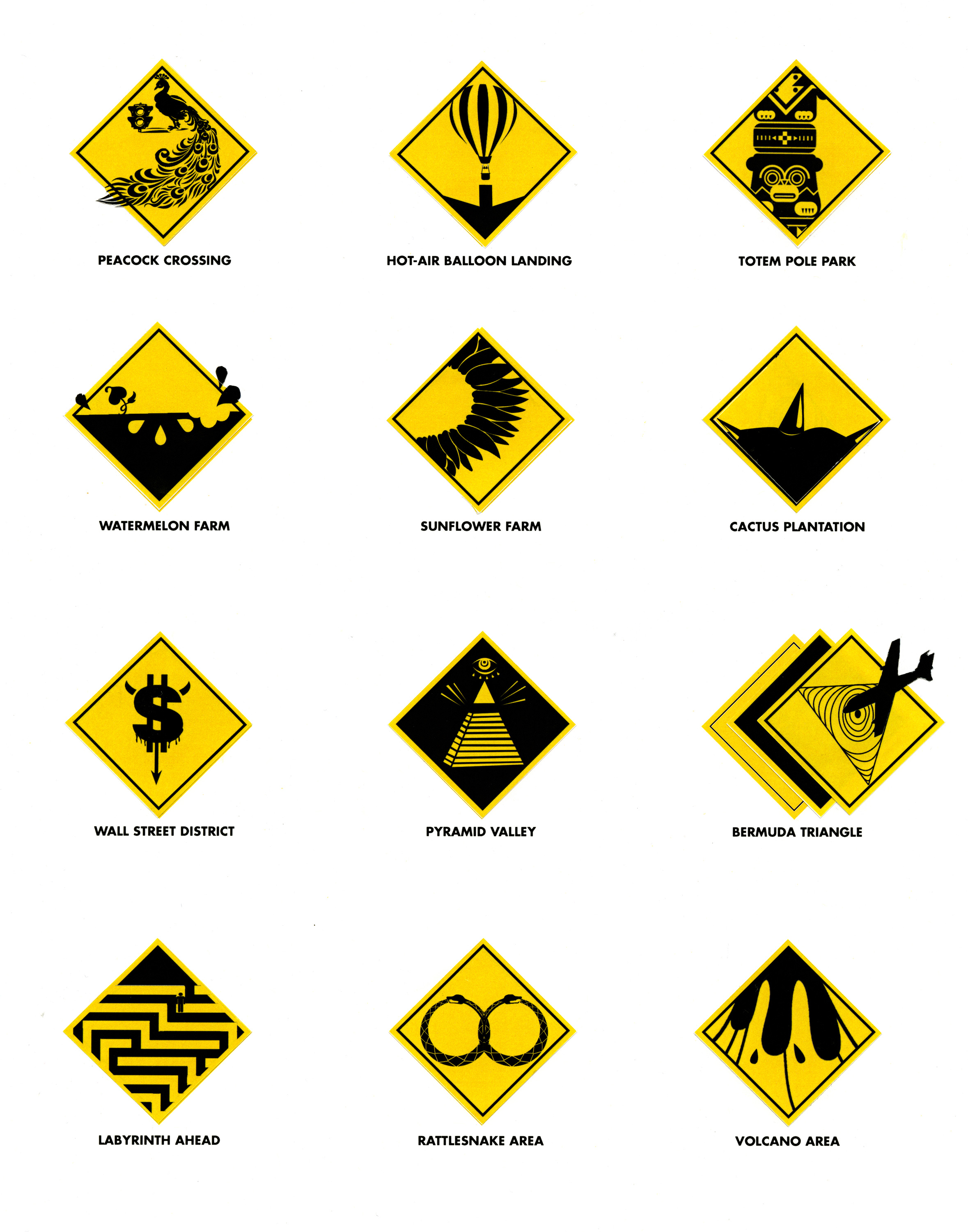 Road Signs by Seo Young Lee – SVA Design