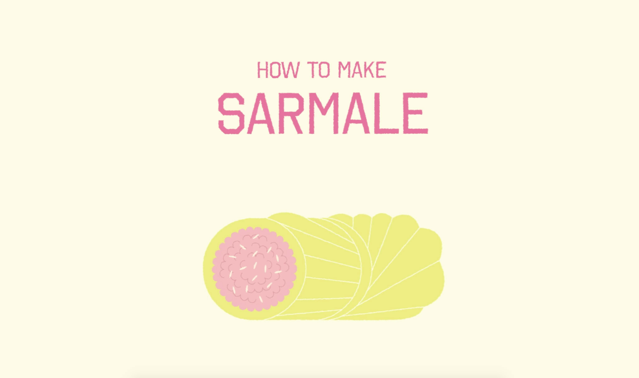 How to Make Sarmale by Meredith Greene – SVA Design