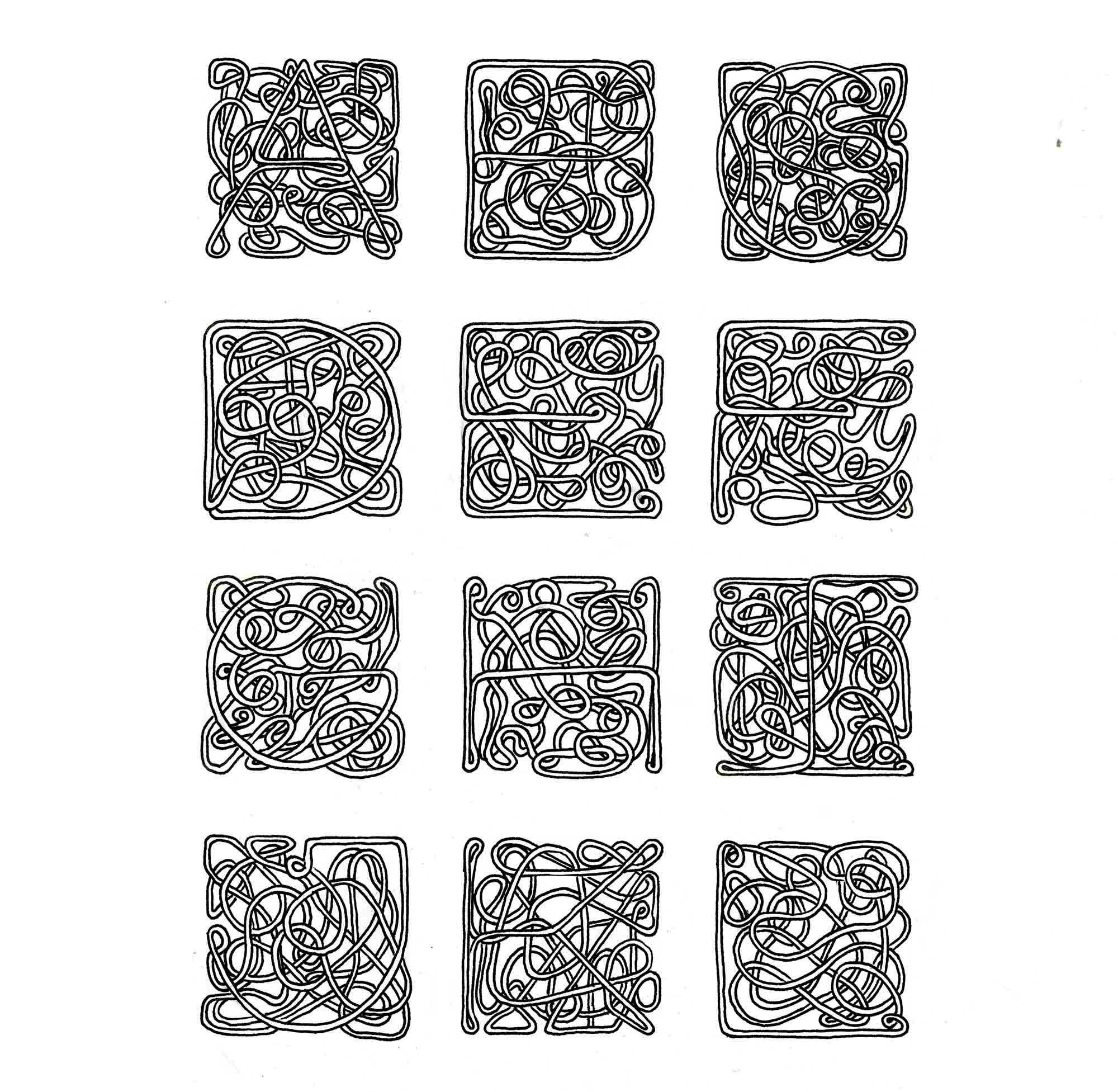 Line Typography by Mert Avadya – SVA Design