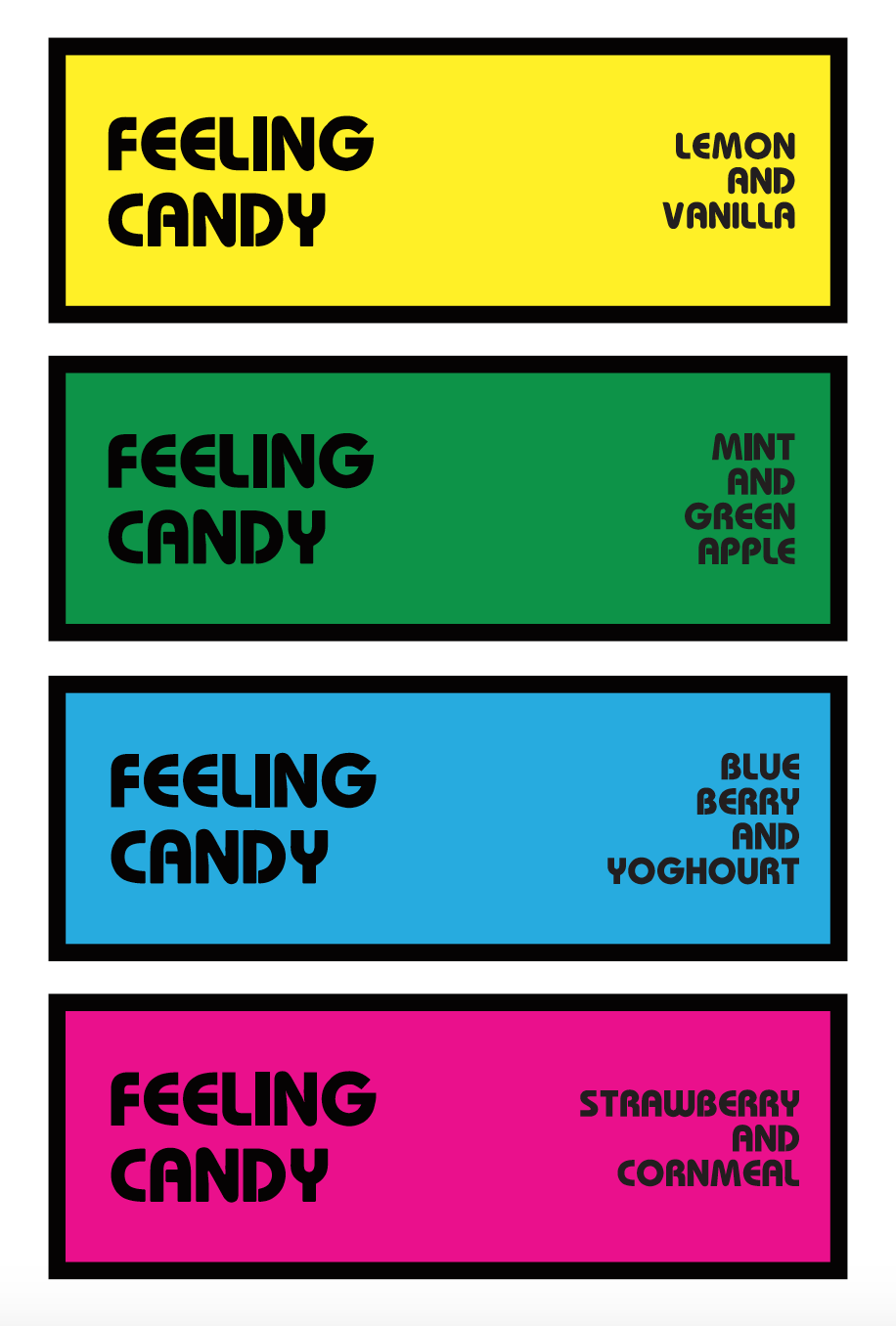 Feeling Candy by Xi Lu – SVA Design