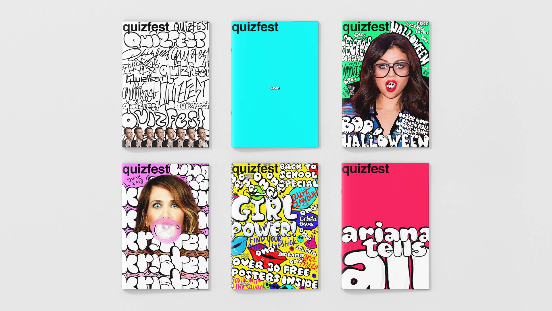 Quizfest Magazine Redesign by Patricia Preuss – SVA Design