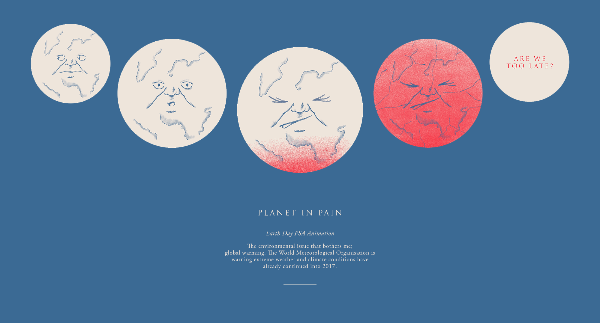Planet in Pain: Earth Day PSA Animation by Jiwon Lee – SVA Design