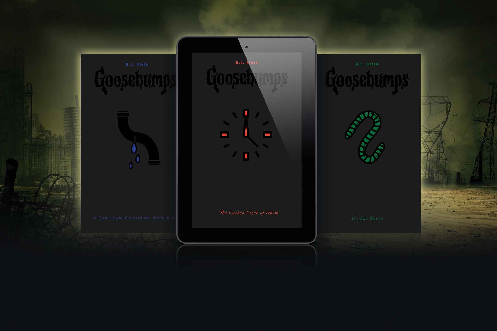 Goosebumps Book Covers by Sofia Lignos – SVA Design