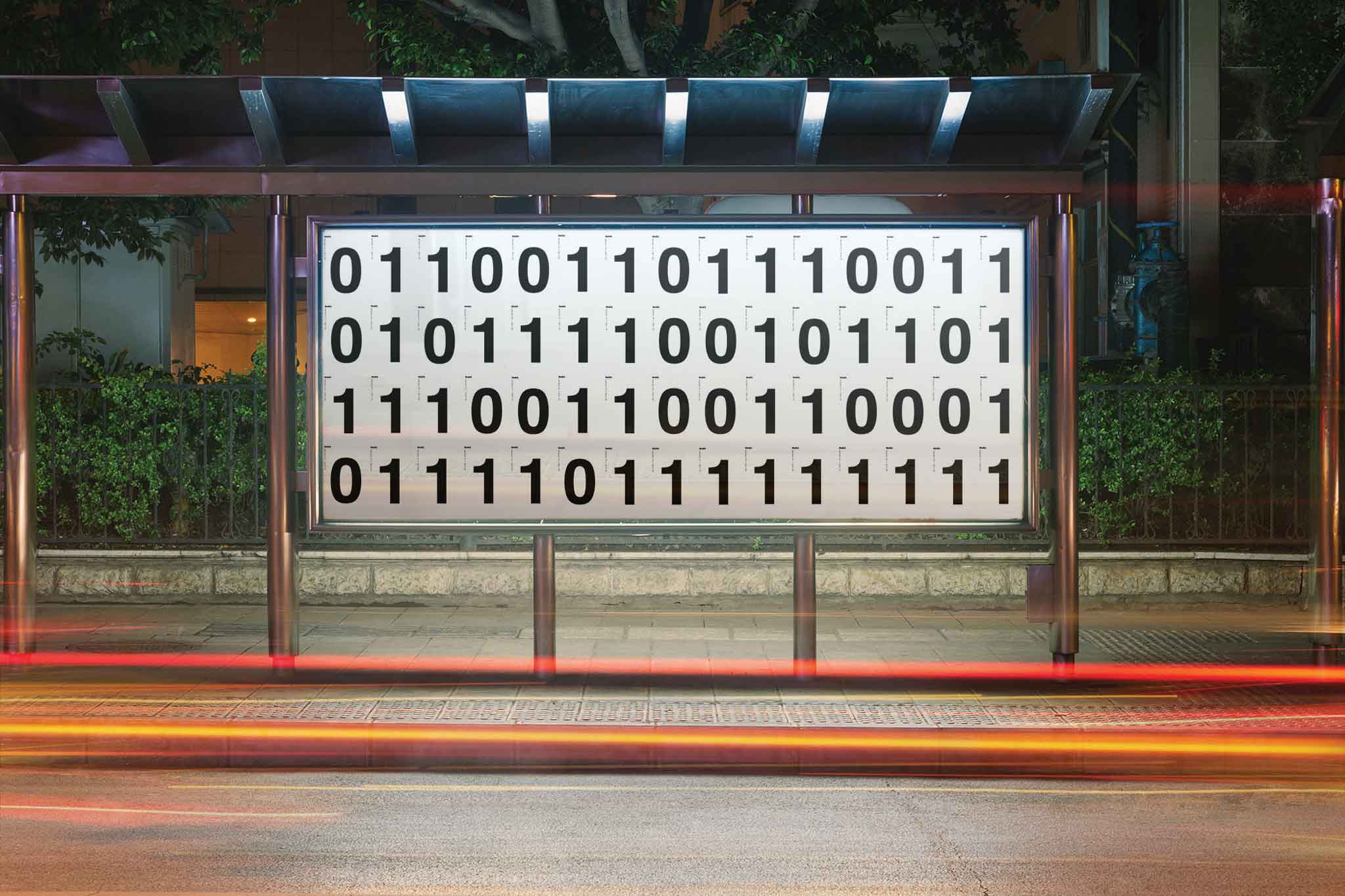Binary Code Posters for MoMA by Sofia Lignos – SVA Design