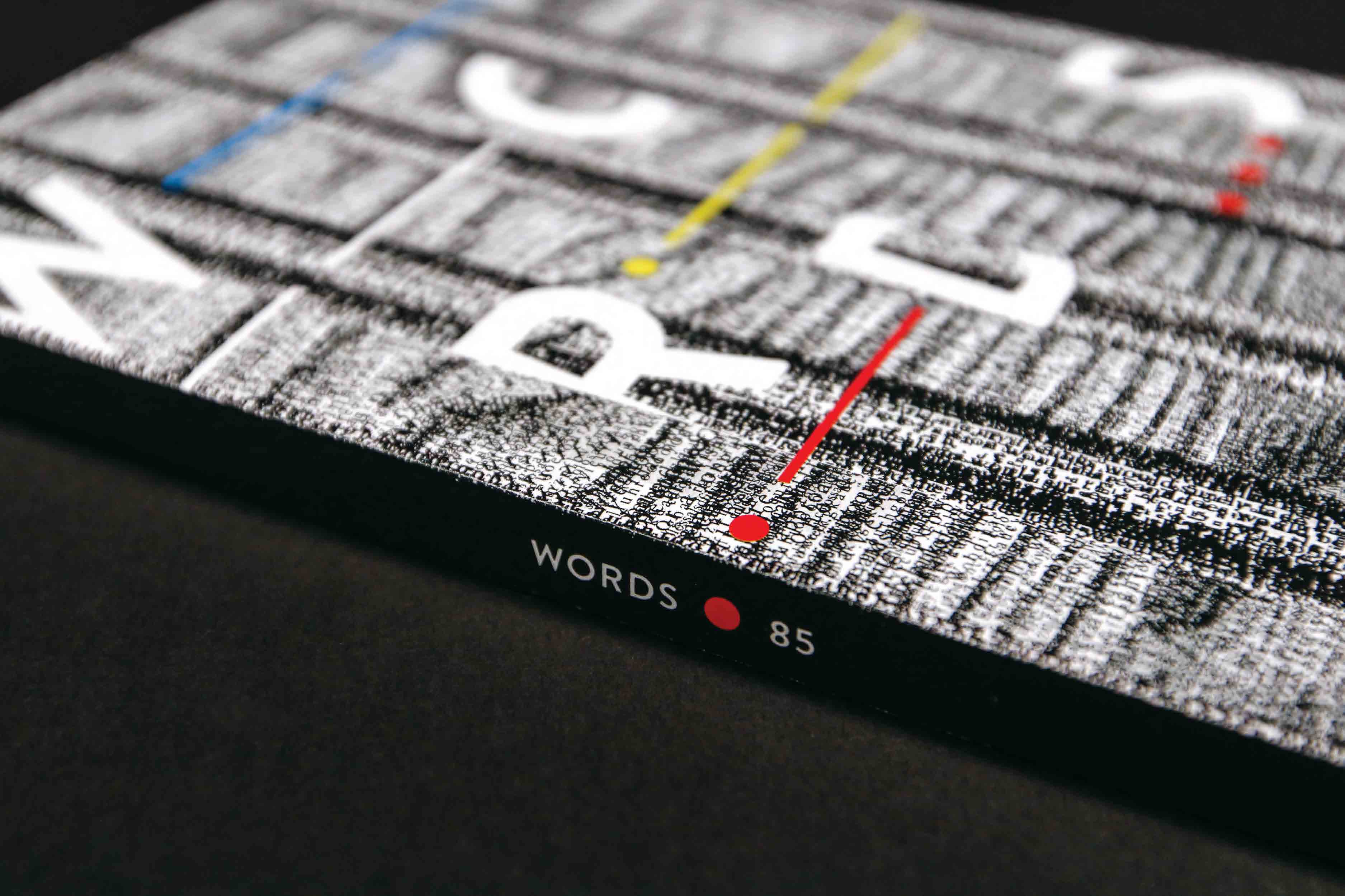 Words 85 Book Cover by Ching Tien Lee (Sunnie) – SVA Design