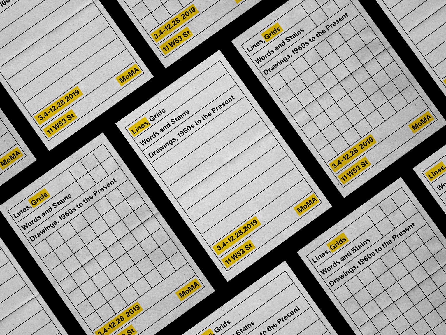 MoMA: Lines, Grids, Words & Stains by Christopher Conners – SVA Design