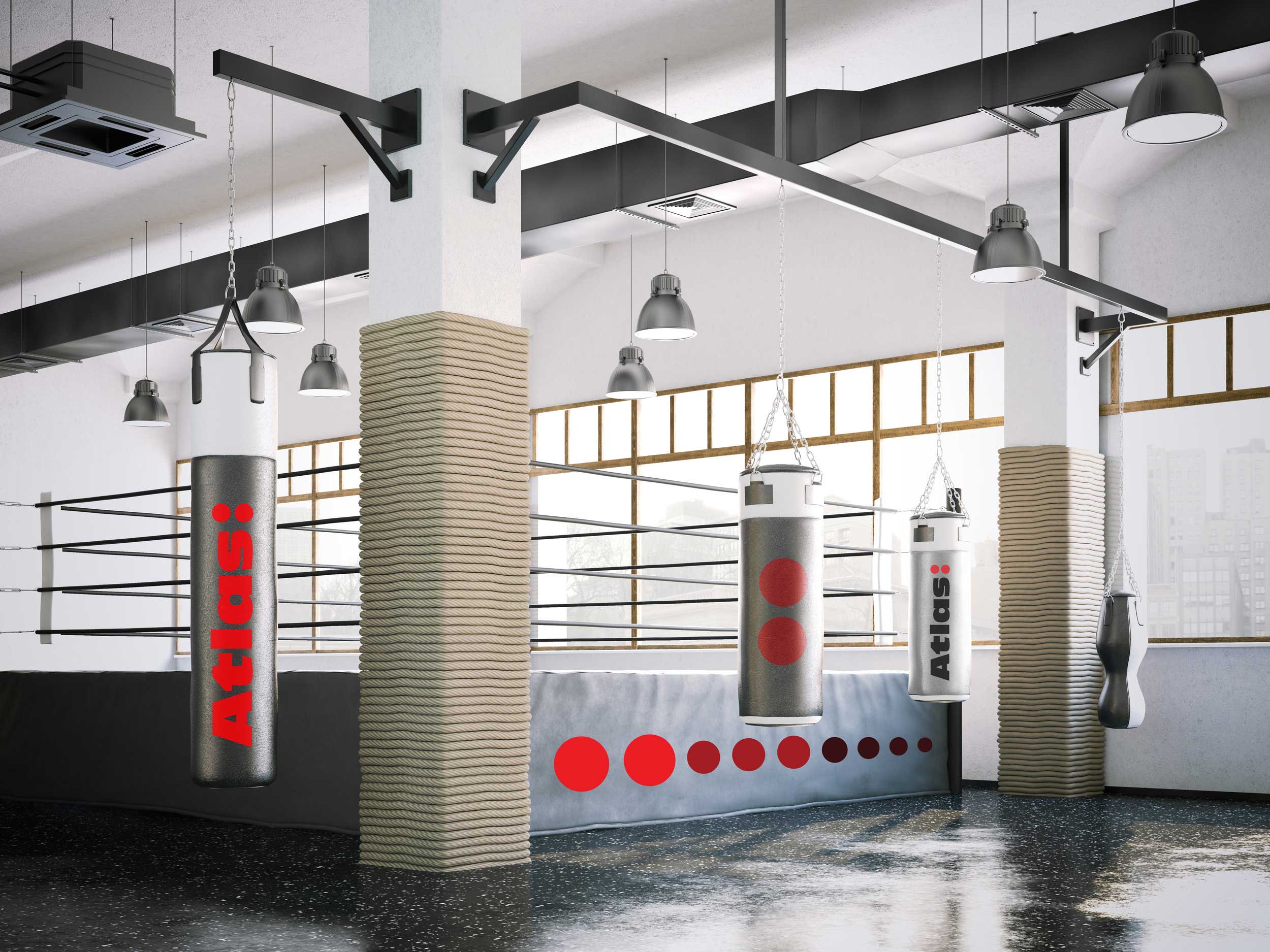 Atlas Cops & Kids Boxing Club by Yue Zhang – SVA Design