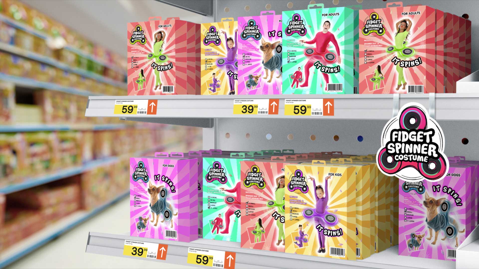 Fidget Spinner Costume by Dohee Kim & Haeun Kim – SVA Design