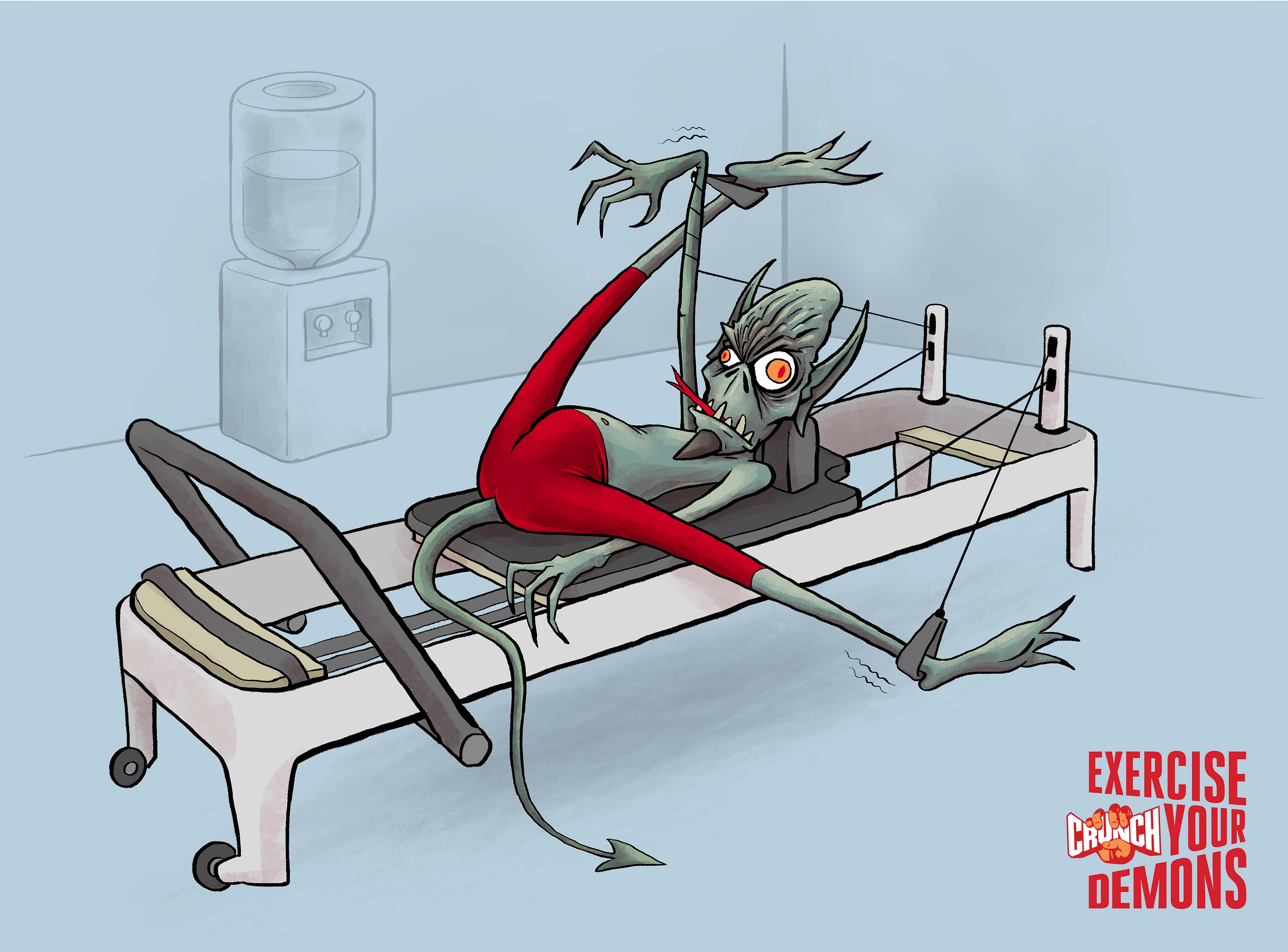 Exercise Your Demons by Yu Lun Wang – SVA Design