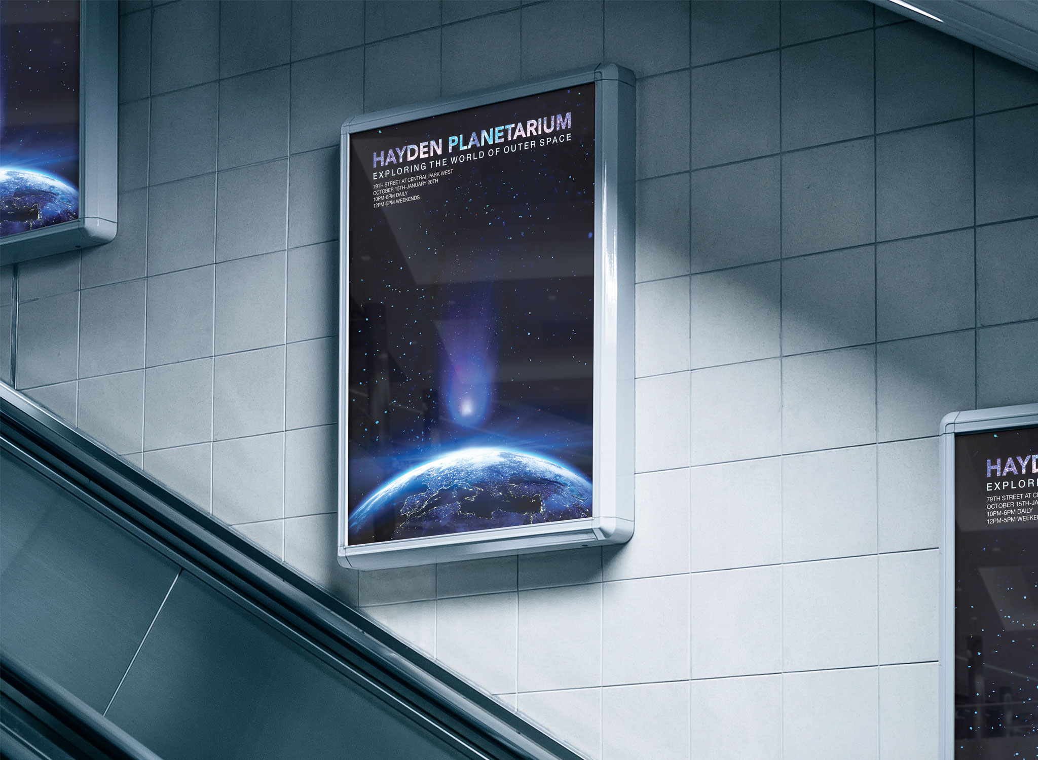 Hayden Planetarium Poster by Gisell Bastidas Jaramillo – SVA Design