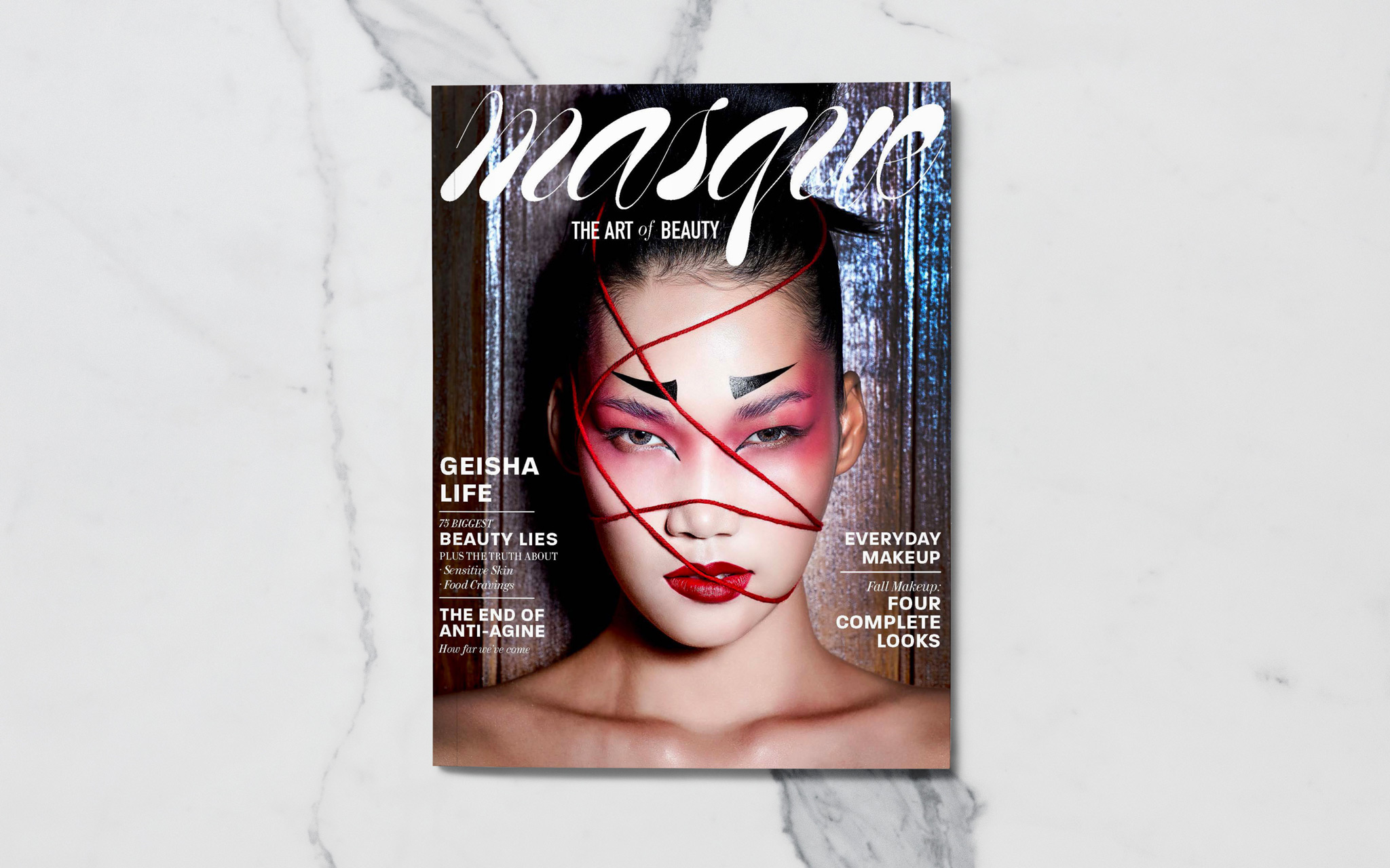 "Masque" Magazine Design by Xinyi Ren – SVA Design