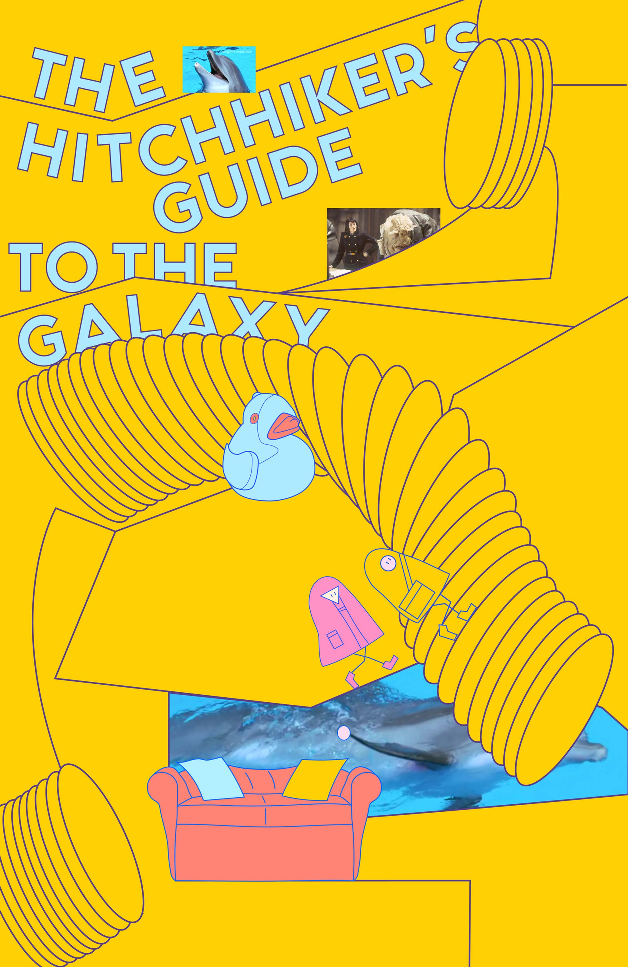 The Hitchhiker's Guide to the Galaxy by Yize Wang – SVA Design