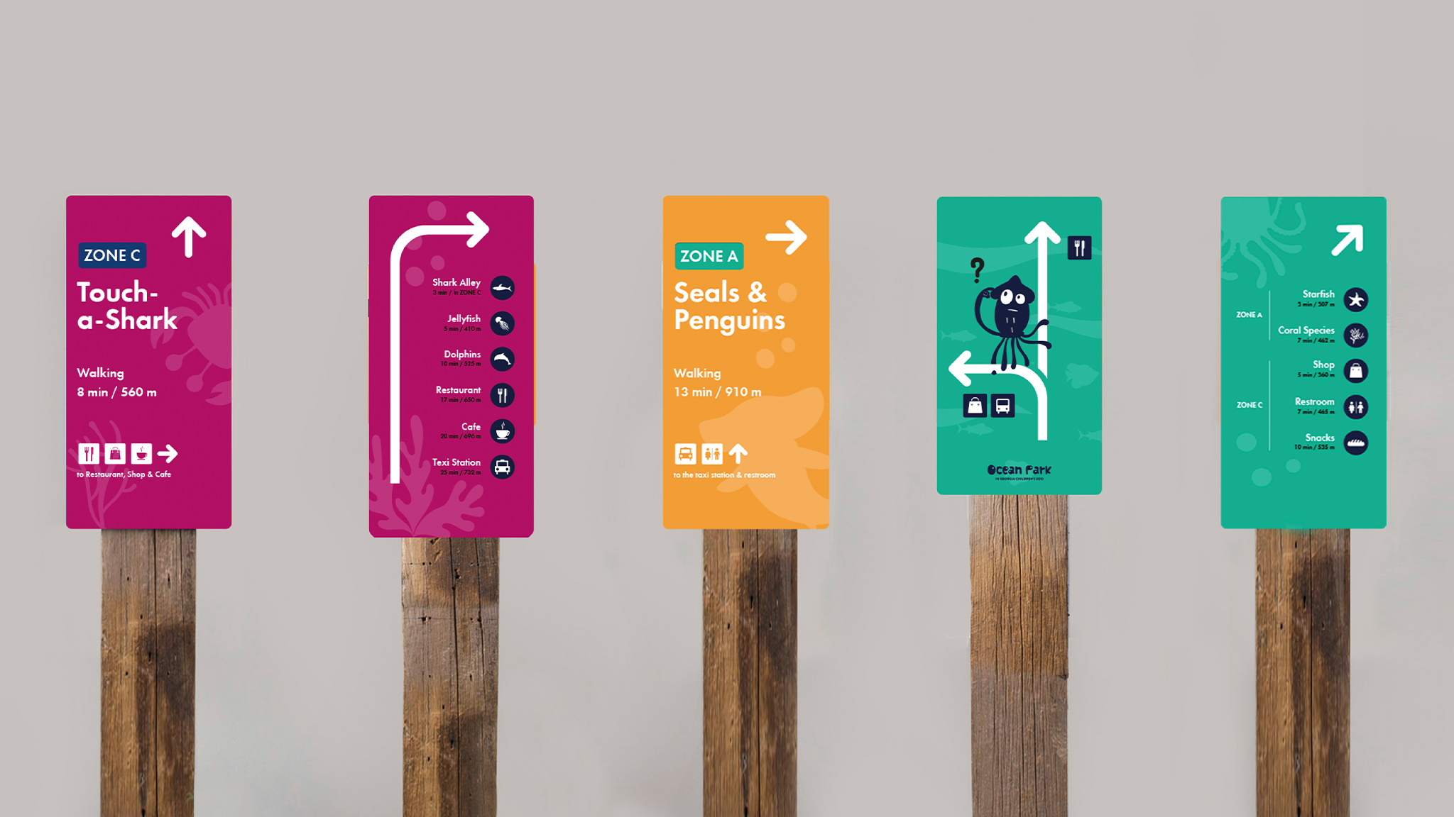 Ocean Park Wayfinding by Yating Liu – SVA Design