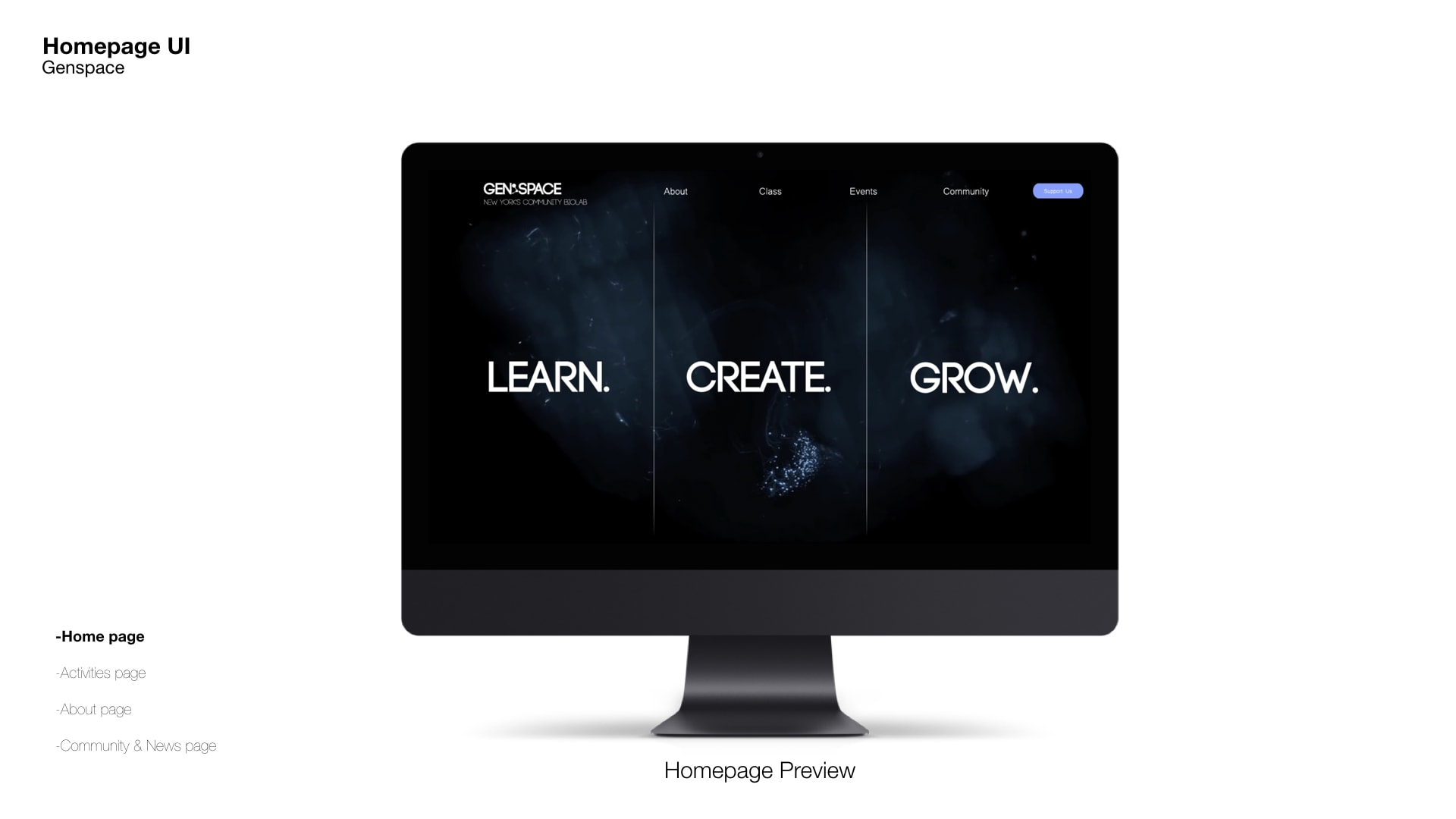 Rebrand:Genspace by Yunfei Xie – SVA Design