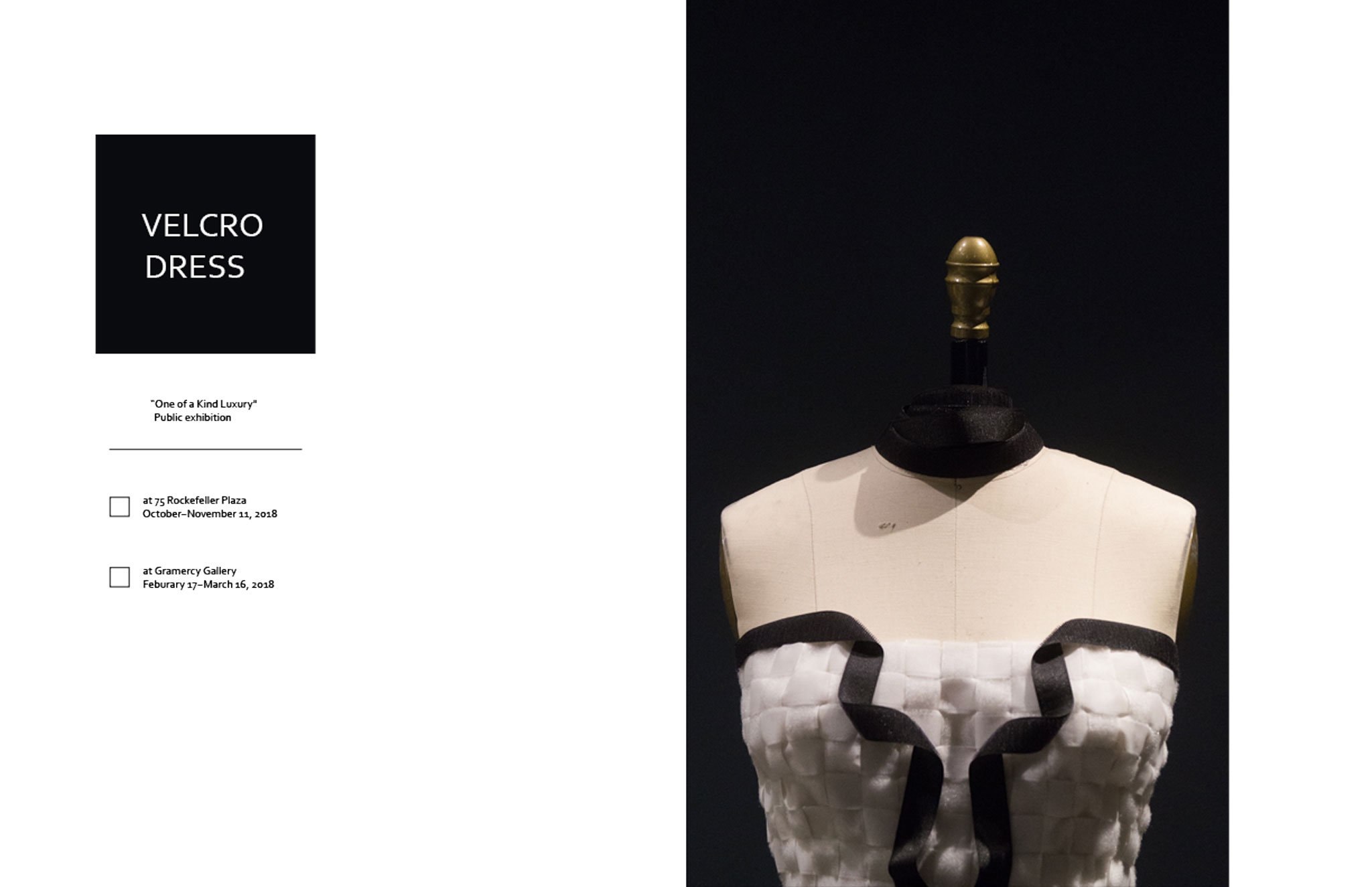 Velcro Dress by Nakyung Youn – SVA Design