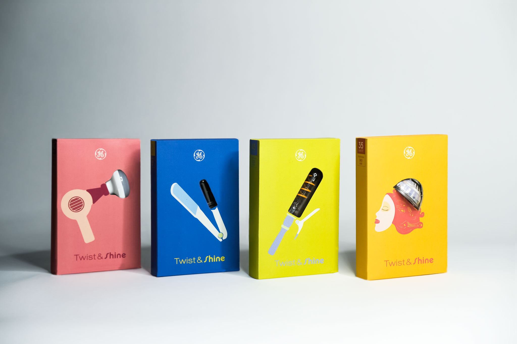 G&E LIGHTBULB PACKAGING by Karla Martinez – SVA Design