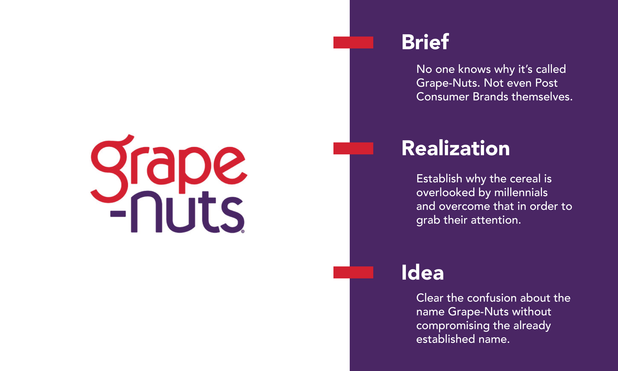 Grape-Nuts* by Cindy Hernandez & Carli Malec – SVA Design