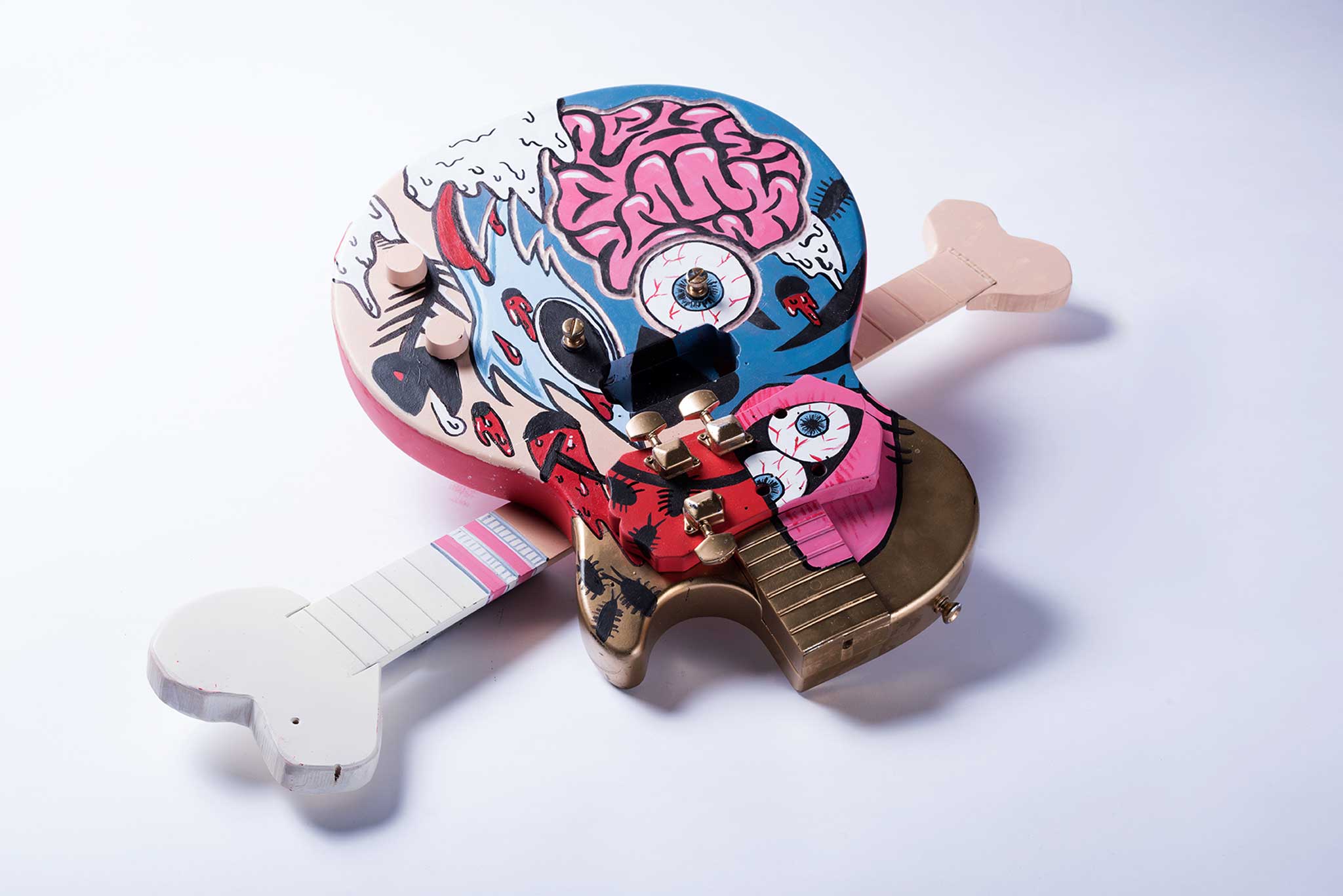 Sugar Skull Guitar by Jewon Jeni Moon – SVA Design