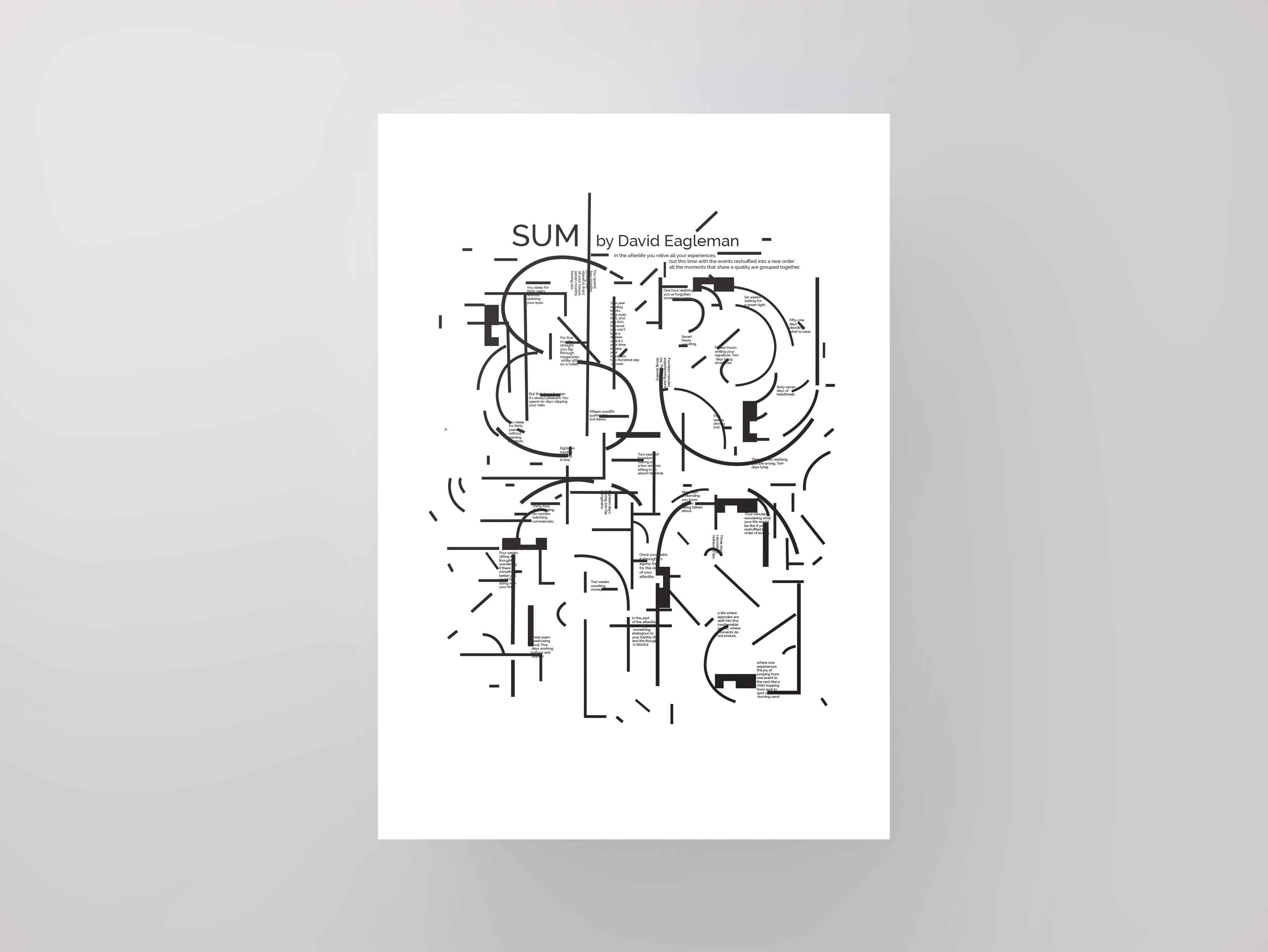 Sum Poster by Wei Jun Liu – SVA Design