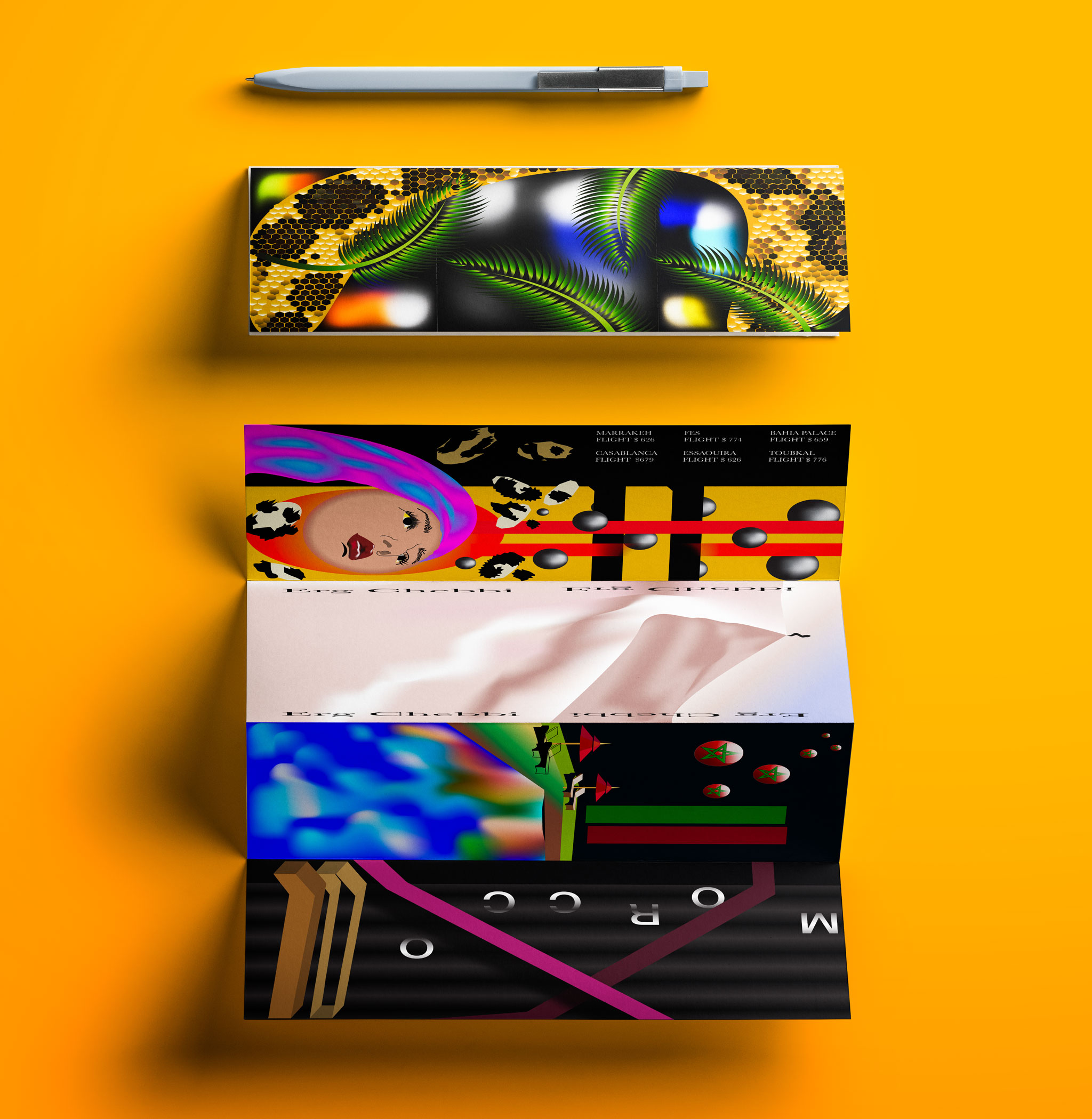 SILK SCREEN / 3D DESIGN / PAMPHLET DESIGN by Hanna Suh – SVA Design