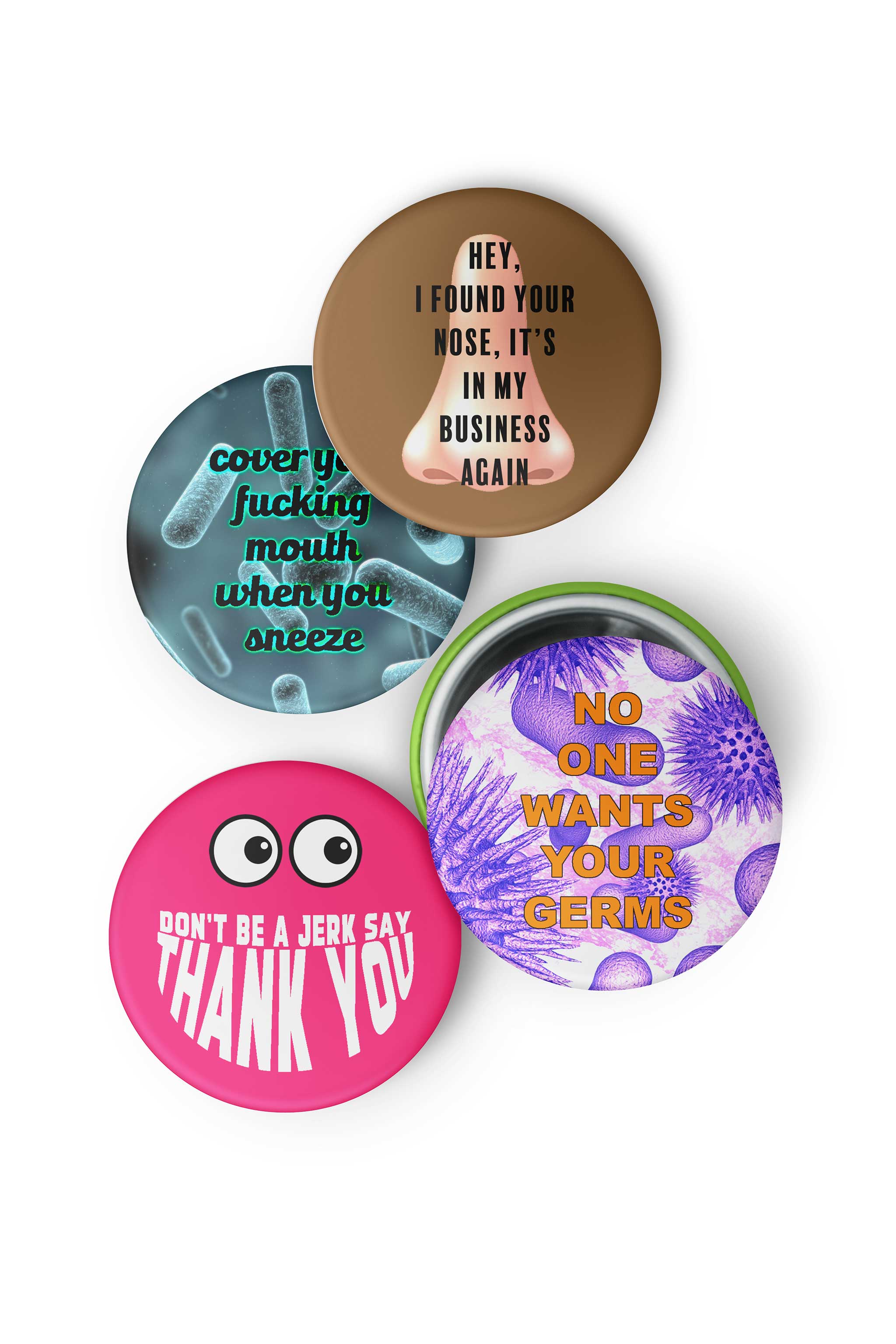 Pet Peeve Pins by Jessica Glynn – SVA Design