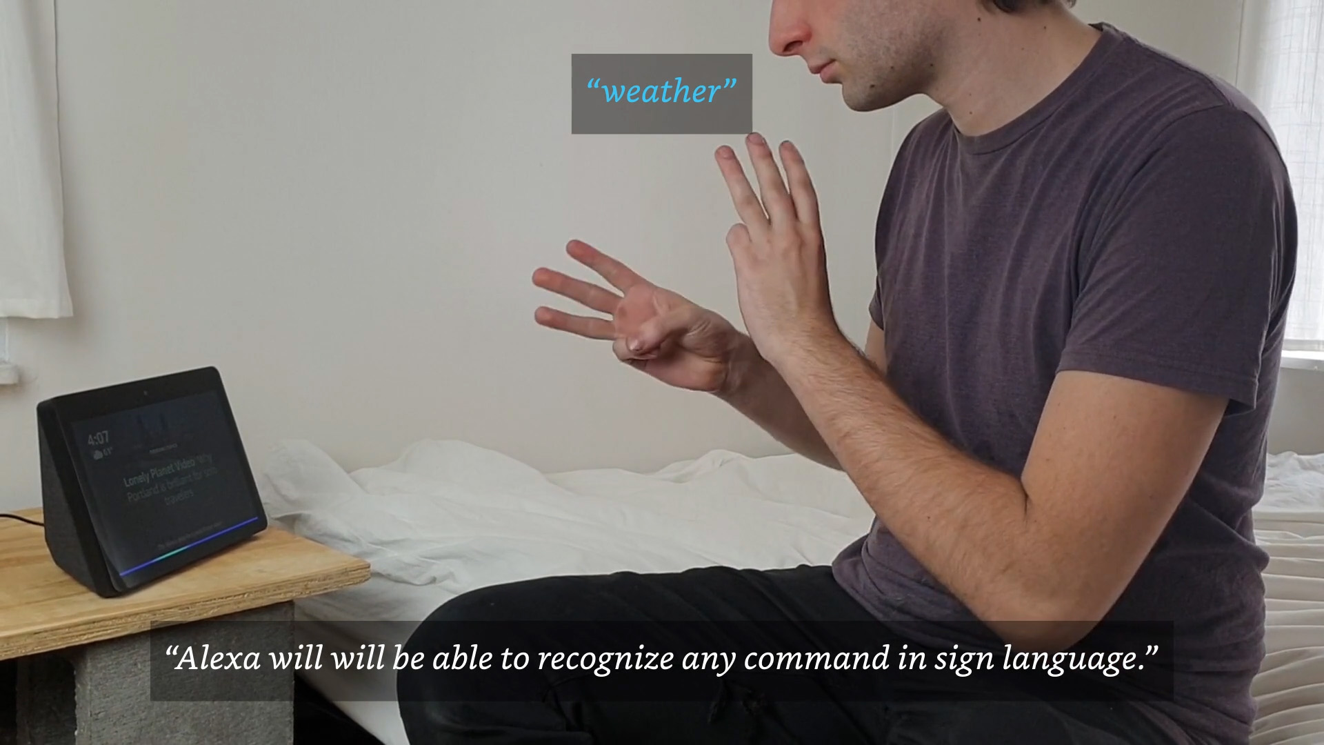 ASL: Alexa Sign Language by Hyeon A Kim & Ja Ik Koo & Kevin Benn – SVA ...