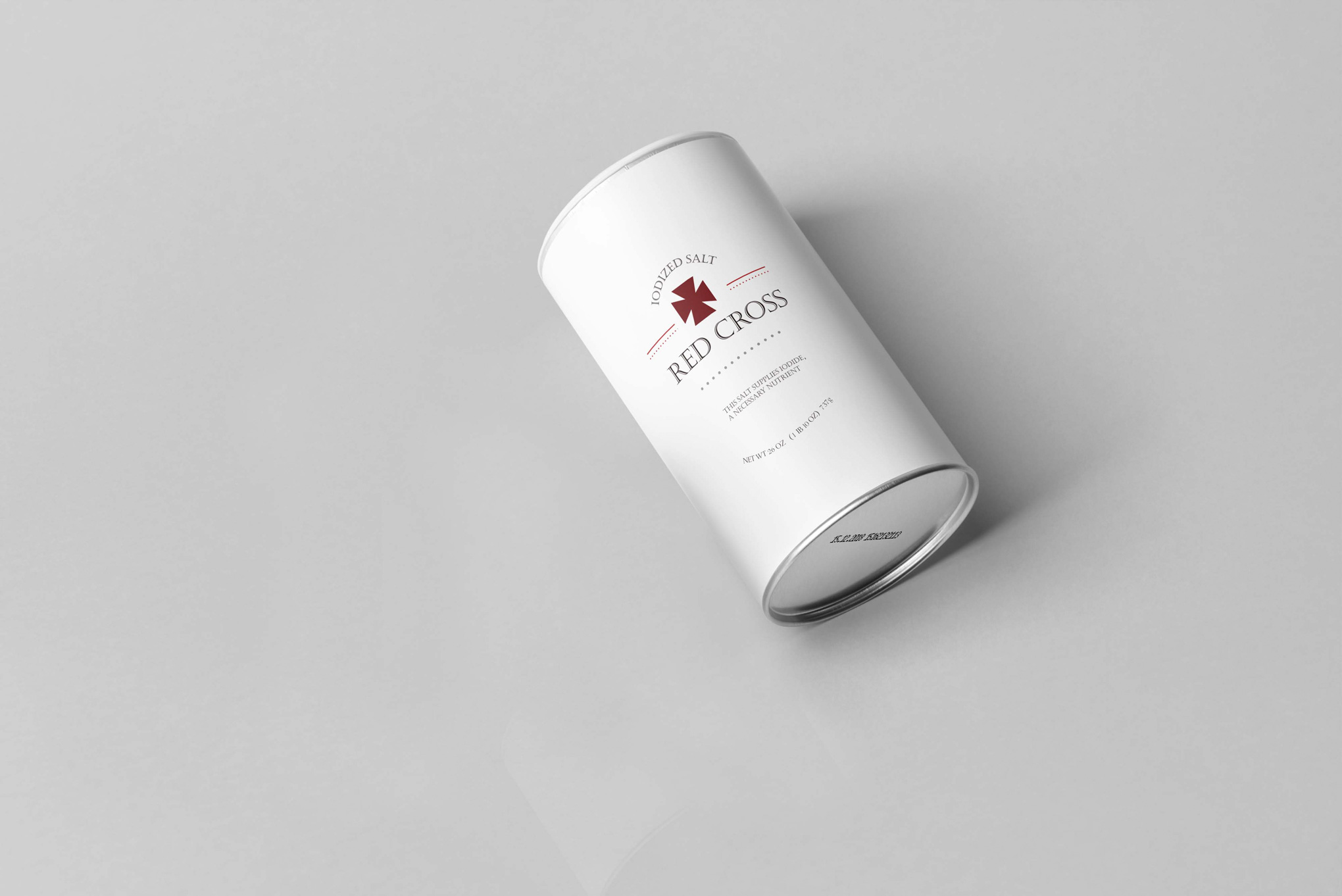 Red Cross SALT PACKAGE DESIGN by Yuxin Wang – SVA Design